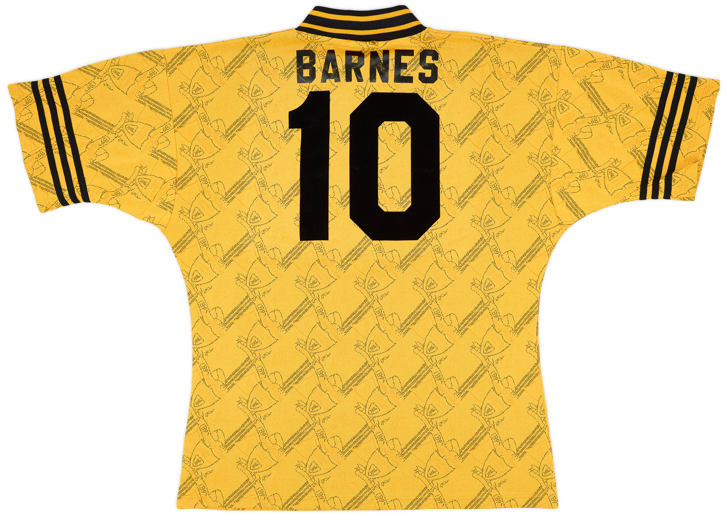 1994-96 Liverpool Third Shirt Barnes #10 - 7/10 - (L)