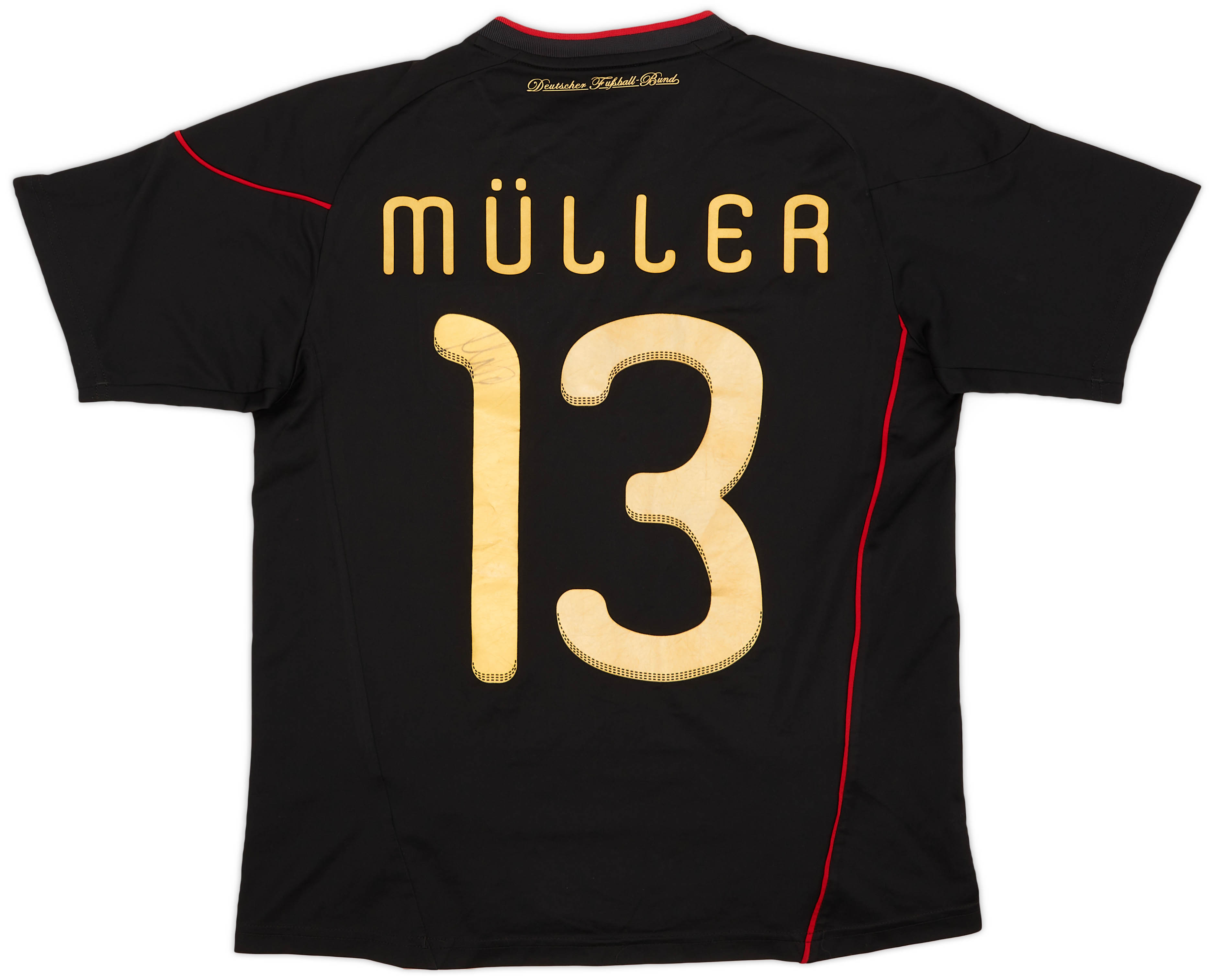 2010-11 Germany Signed Away Shirt Muller #13 - 8/10 - (L.Boys)
