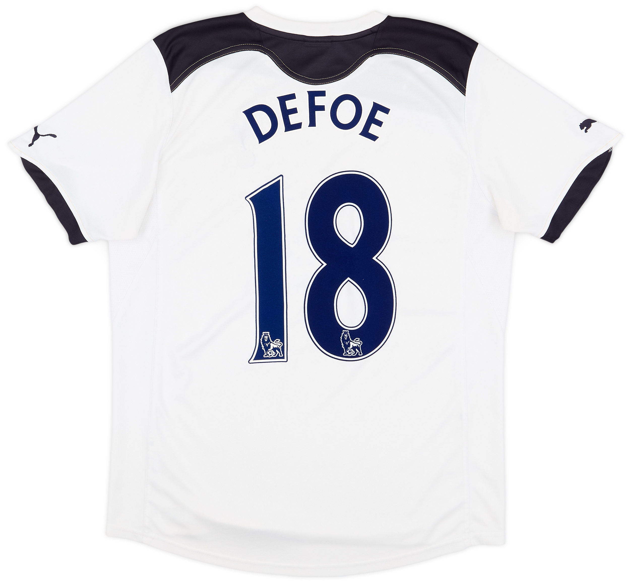 2010-11 Tottenham Home Shirt Defoe #18 - 7/10 - (M)