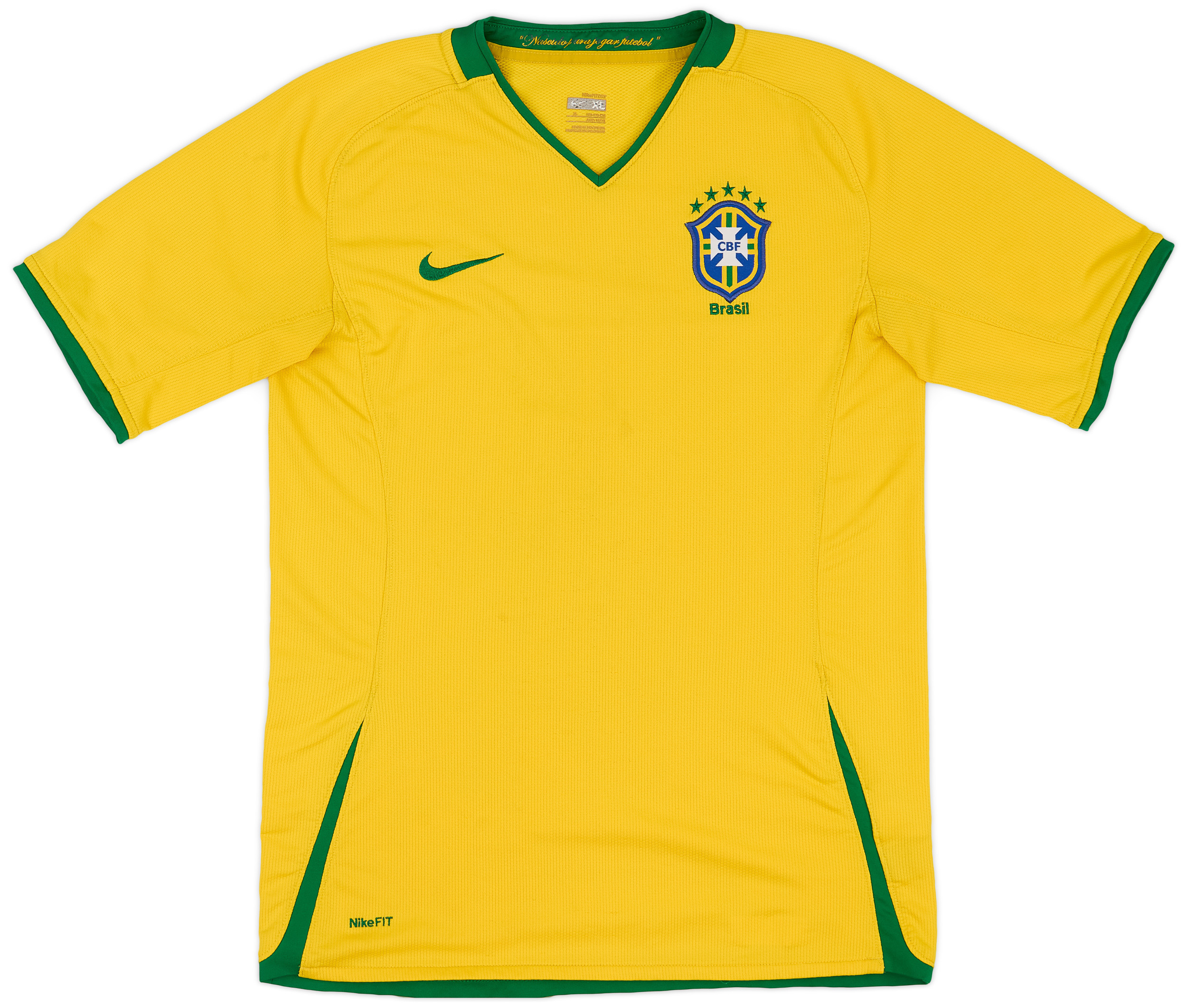 2008-10 Brazil Home Shirt - 6/10 - (XL.Boys)