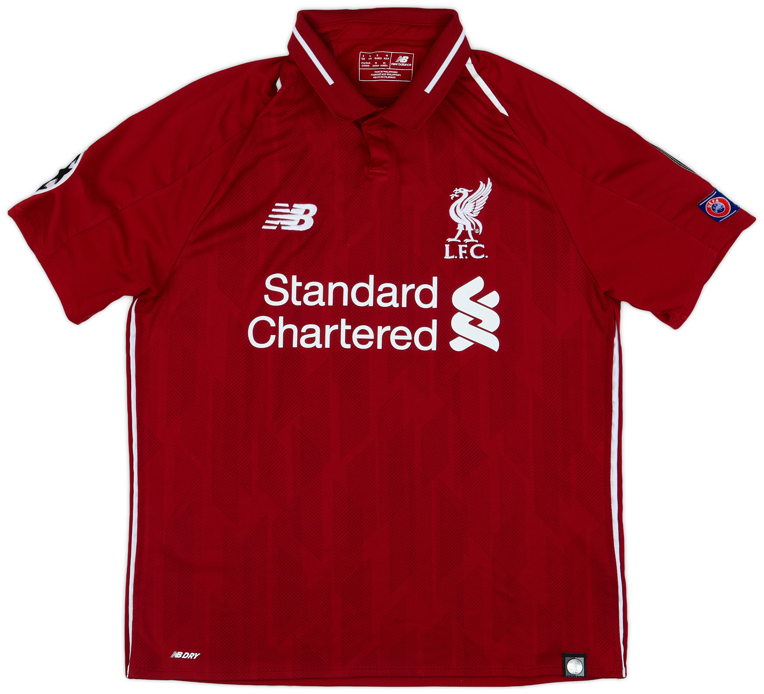 2018-19 Liverpool Home Shirt - 9/10 - (S)