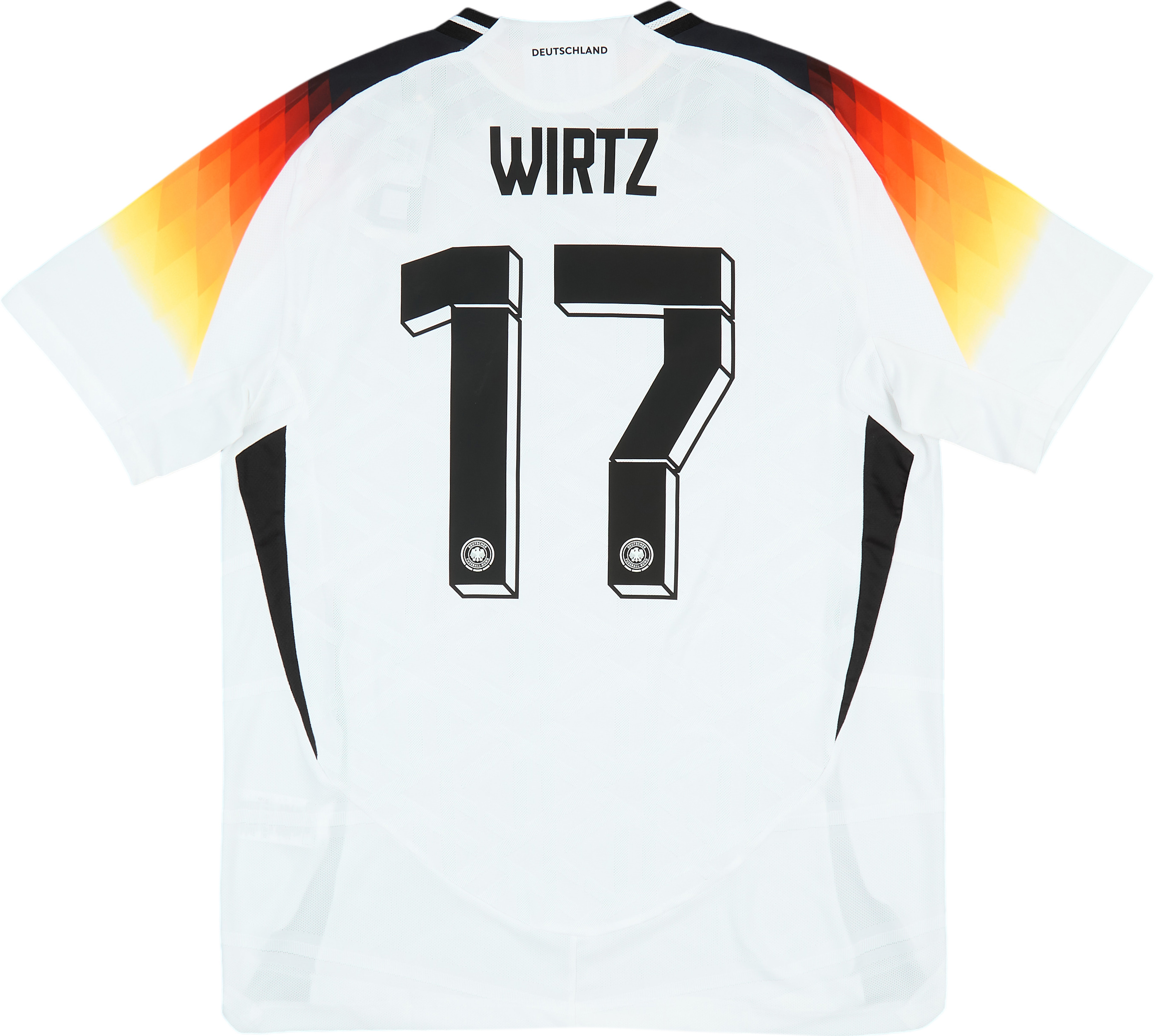 2024-25 Germany Authentic Home Shirt Wirtz #17