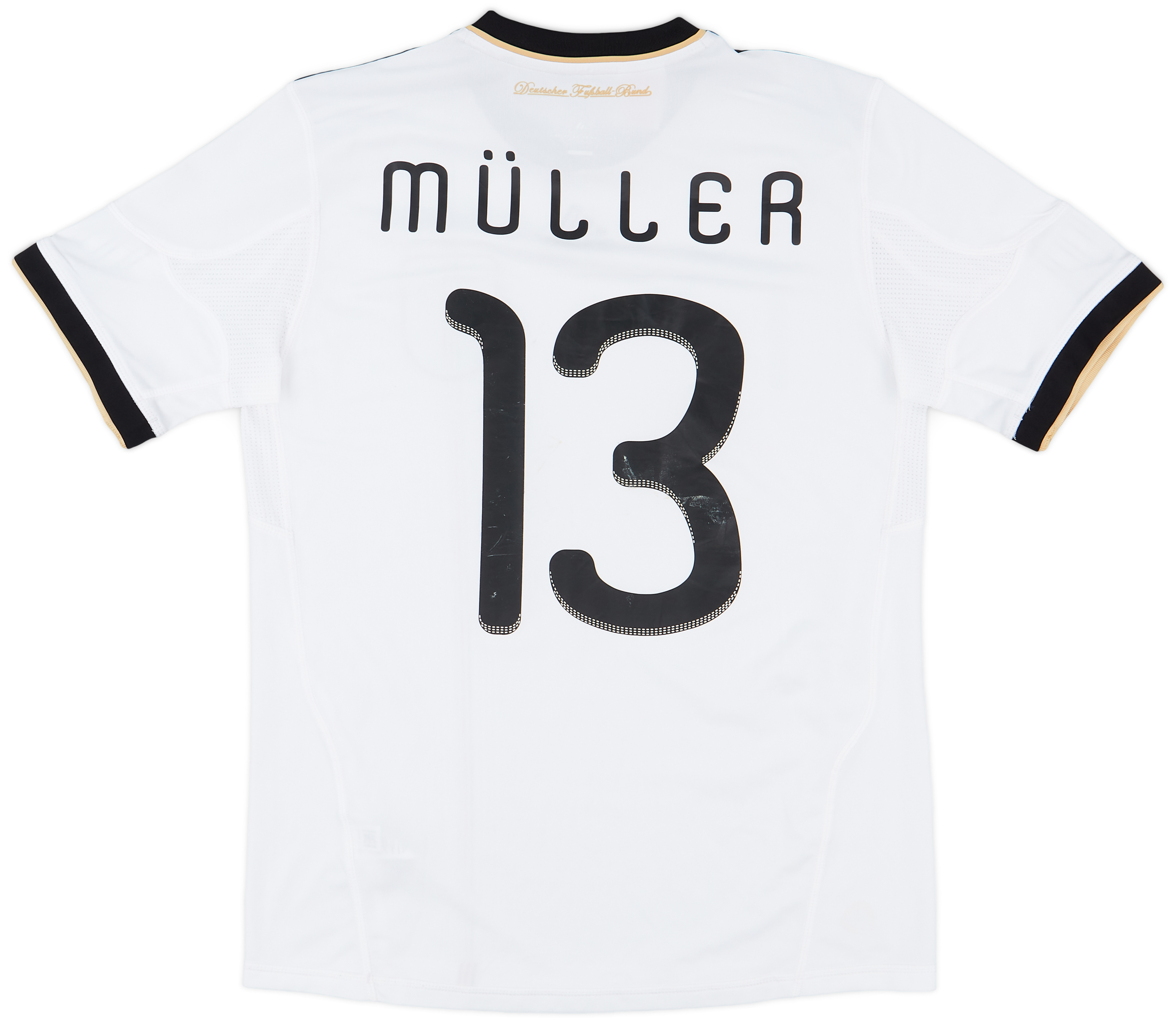 2010-11 Germany Home Shirt Muller #13 - 8/10 - (XL.Boys)
