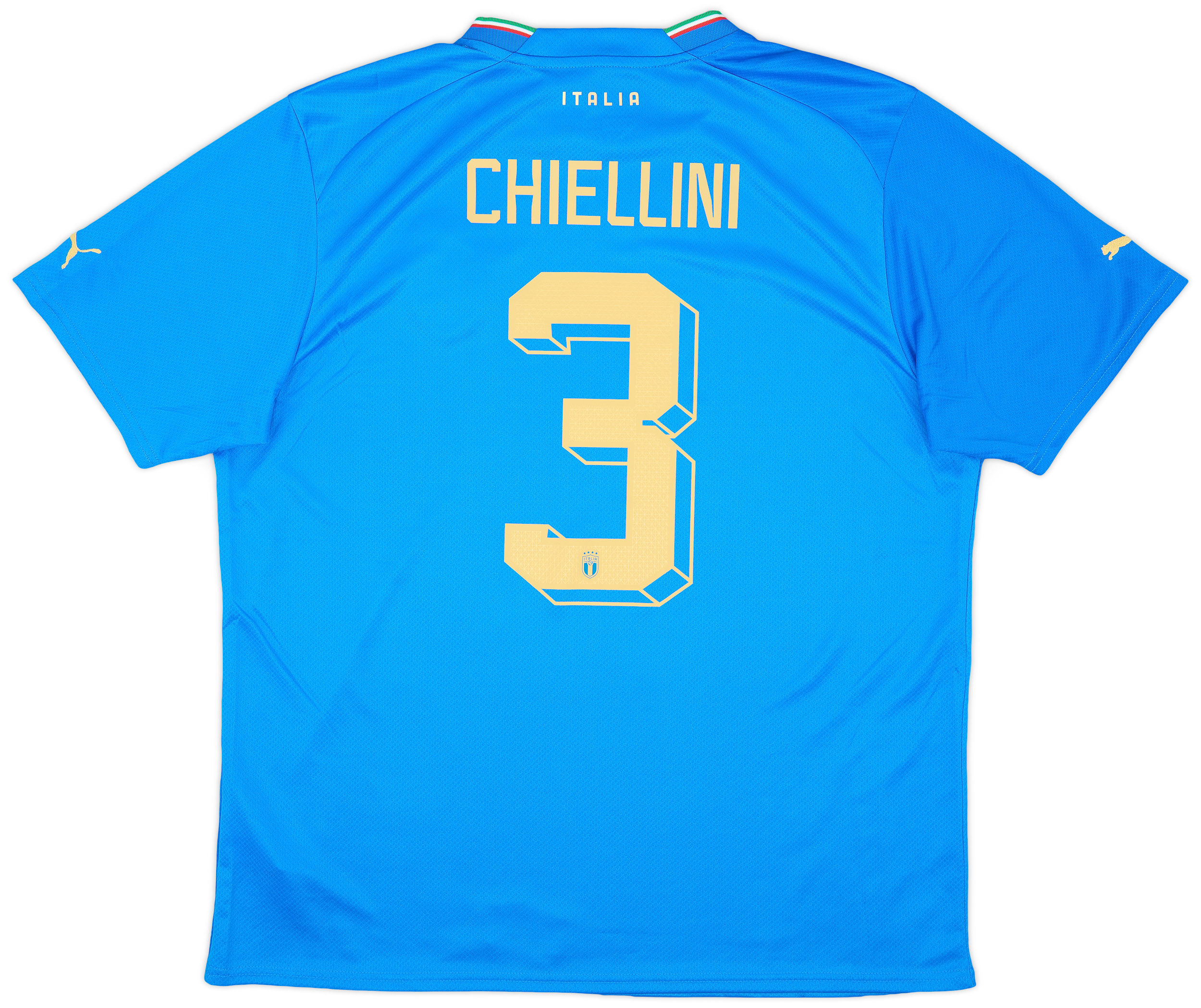 2022-23 Italy Home Shirt Chiellini #3 (XL)
