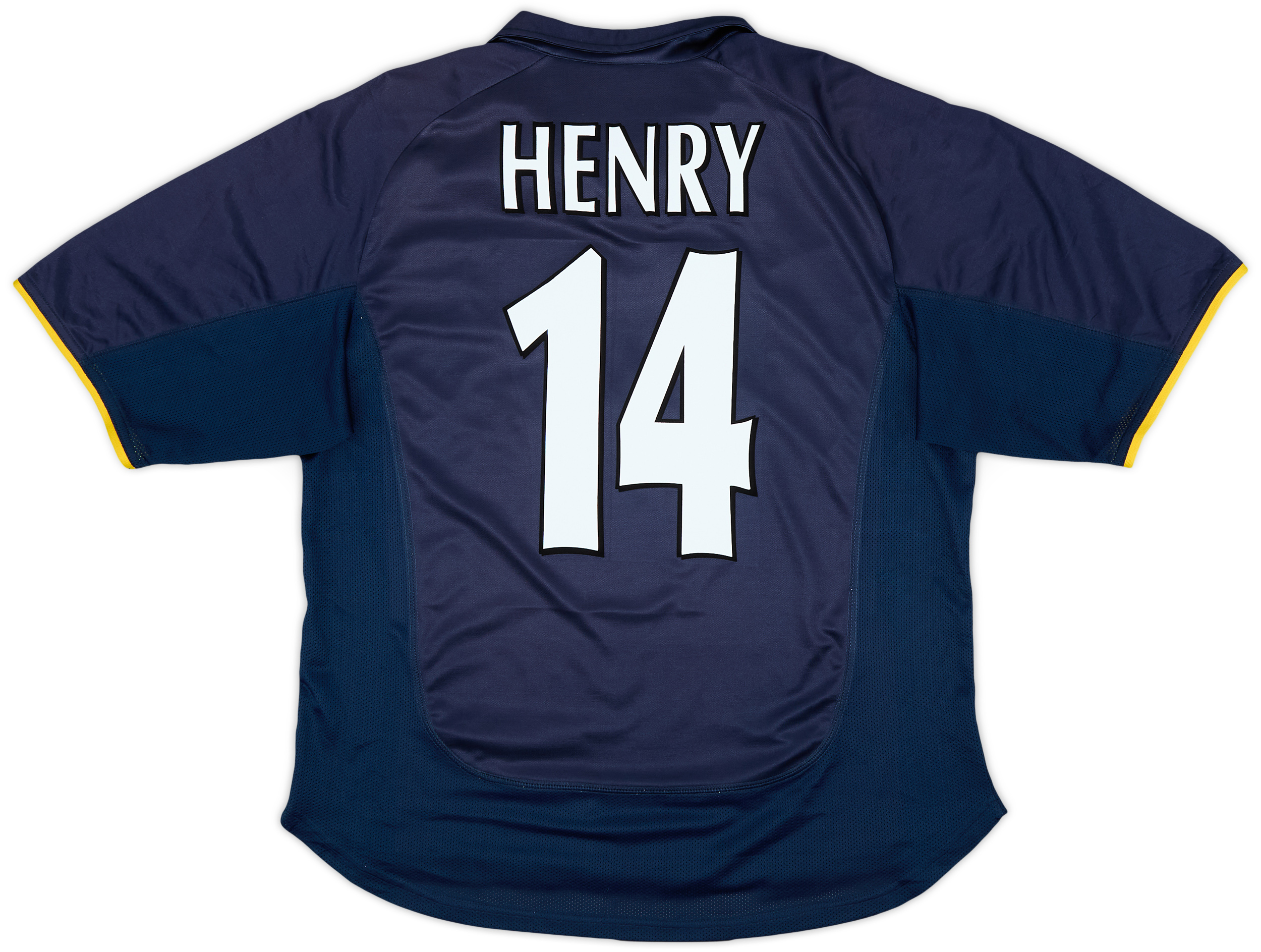 2000-02 Arsenal European Shirt Henry #14 - 5/10 - (L)