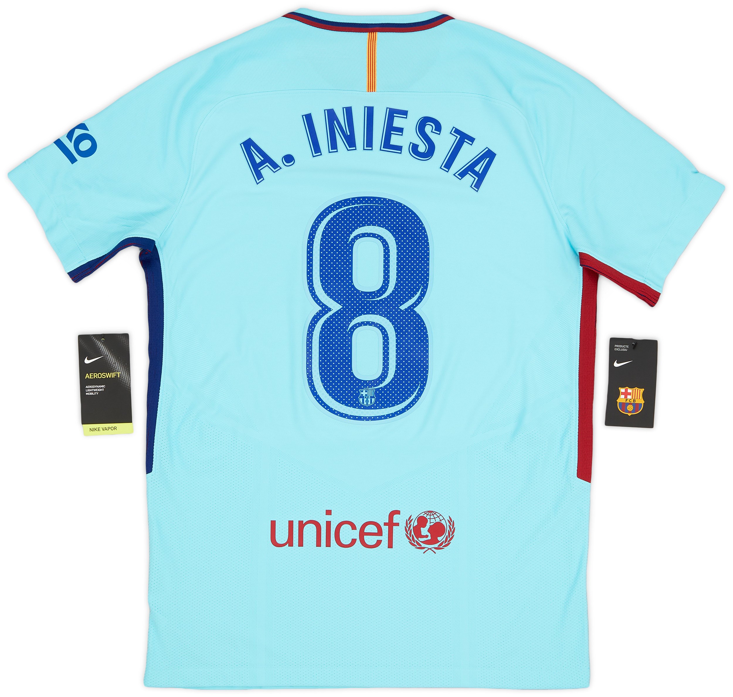 Andres Iniesta shirt - Cool retro jersey from the legend
