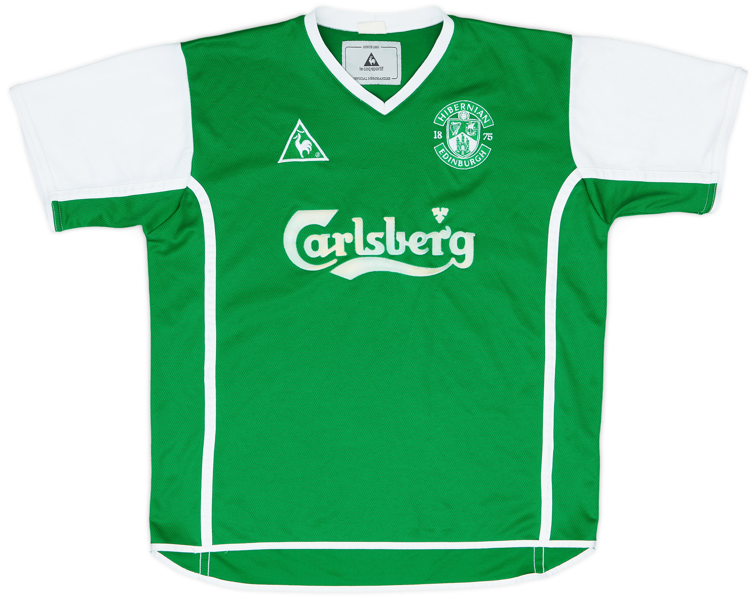 2002-03 Hibernian Home Shirt - 7/10 - (L)