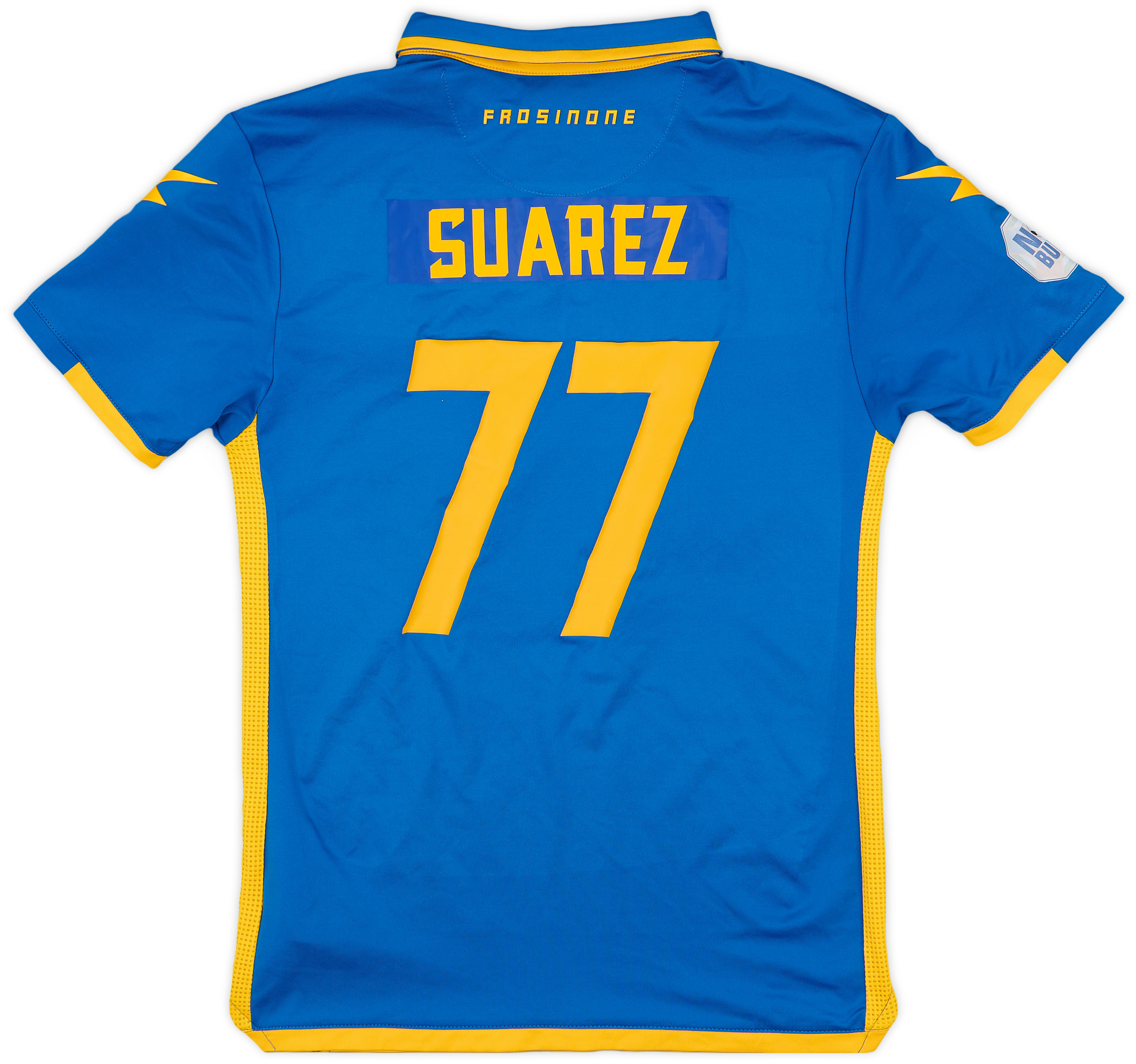2019-20 Frosinone Away Shirt Suarez #77 - 7/10 - (S)