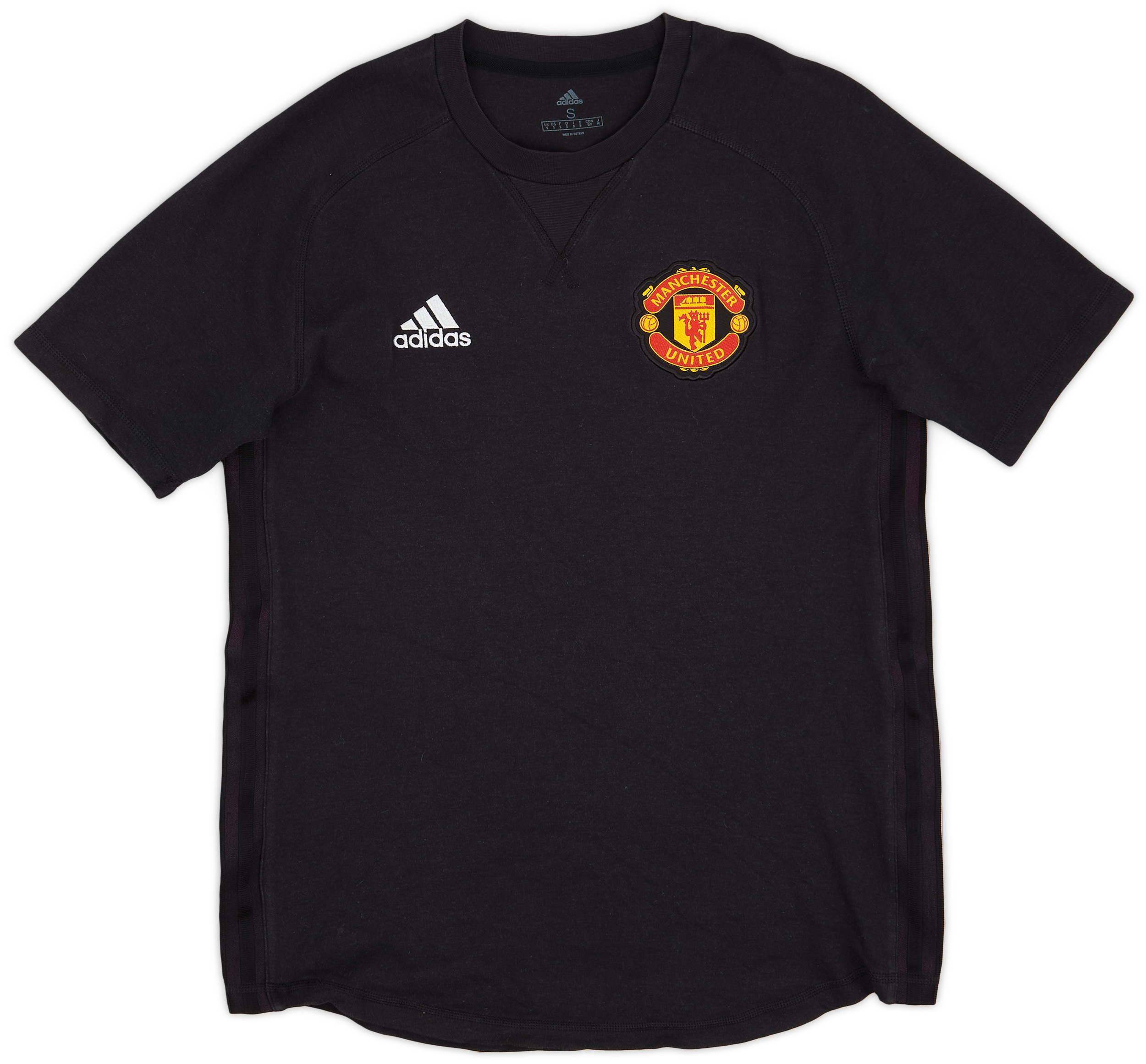 2021-22 Manchester United adidas Cotton Tee - 8/10 - (S)