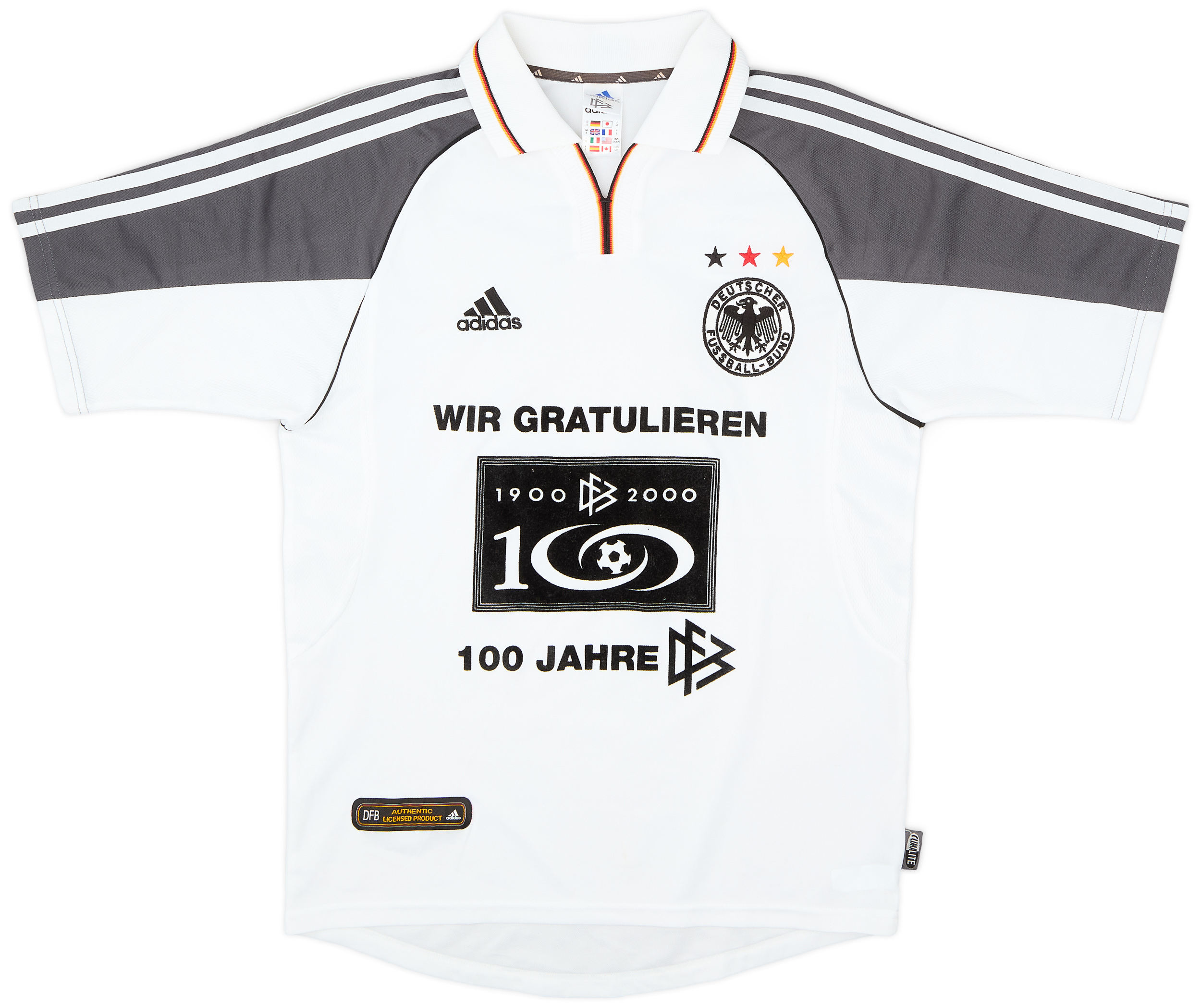 2000 02 Germany Home Shirt 9 10 S 2000-02-germany-home-shirt-9-10-s