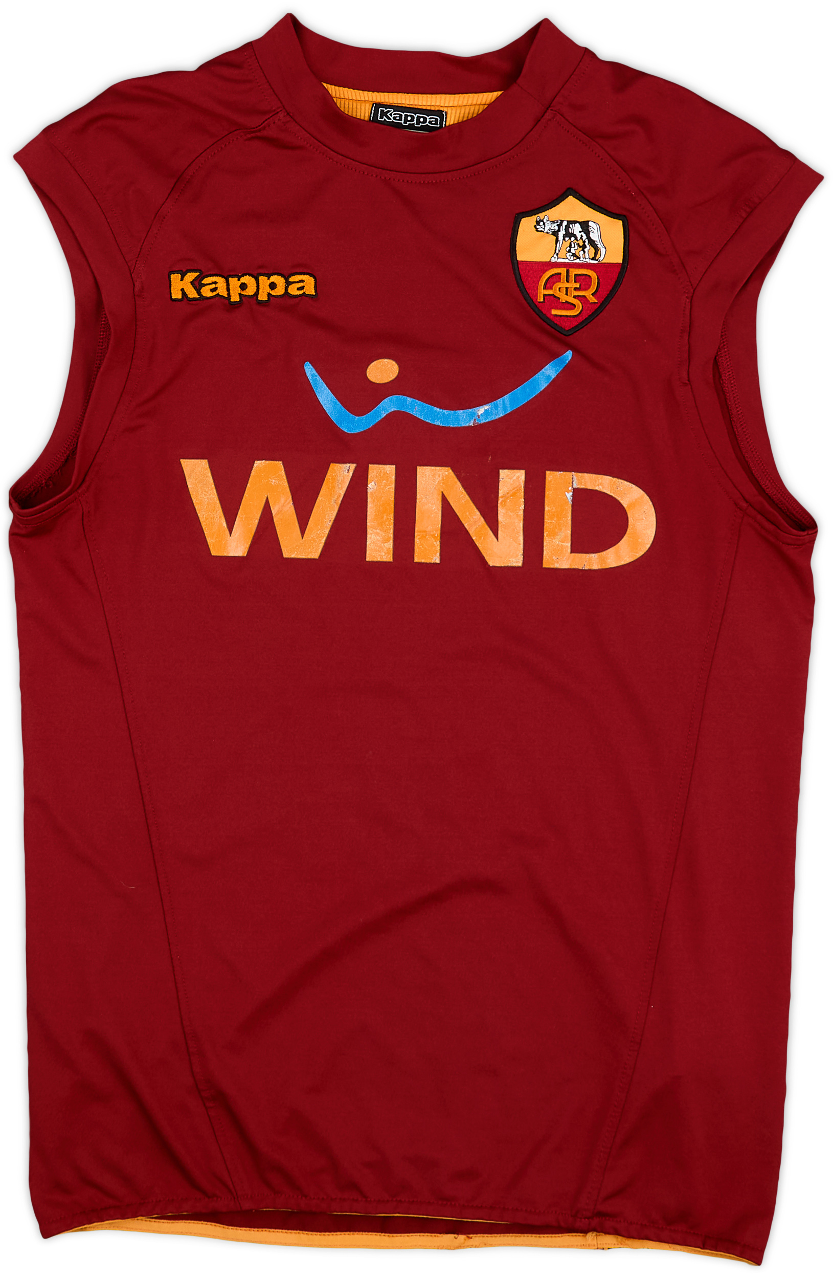 2008-09 Roma Kappa Training Vest - 6/10 - (M)