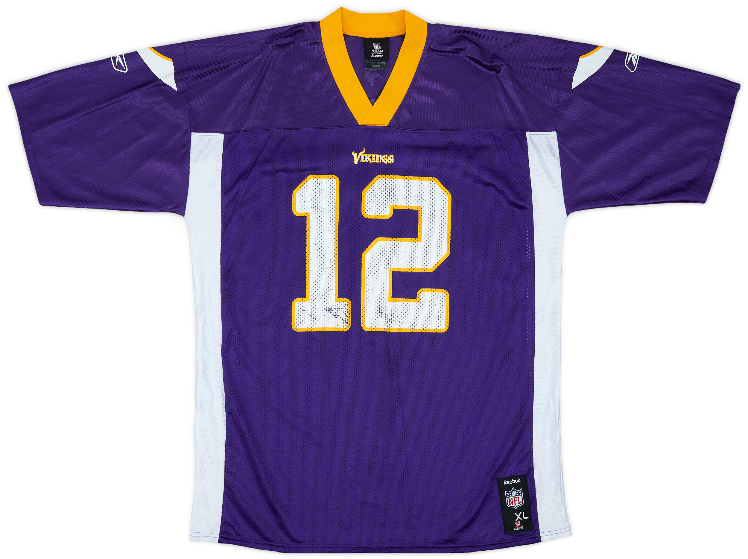 2009-11 Minnesota Vikings Harvin #12 Reebok Replica Home Jersey - 6/10 ...