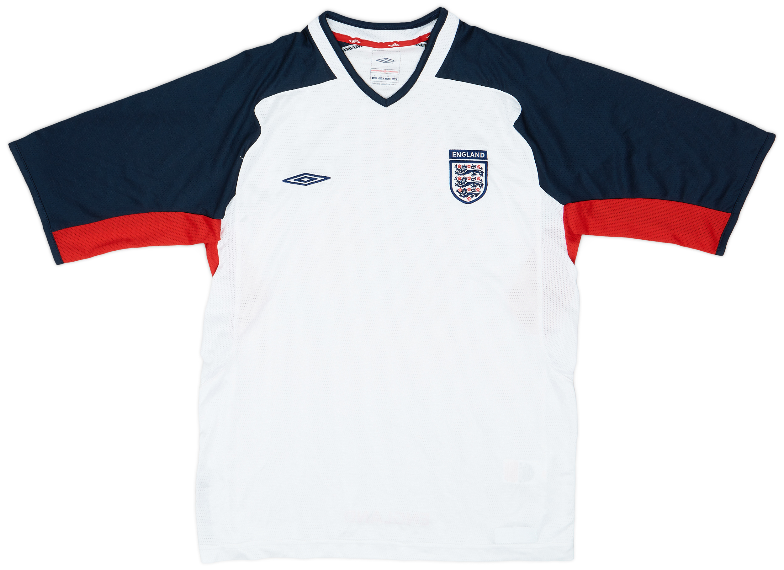 2004-05 England Umbro Training Shirt - 9/10 - (M)