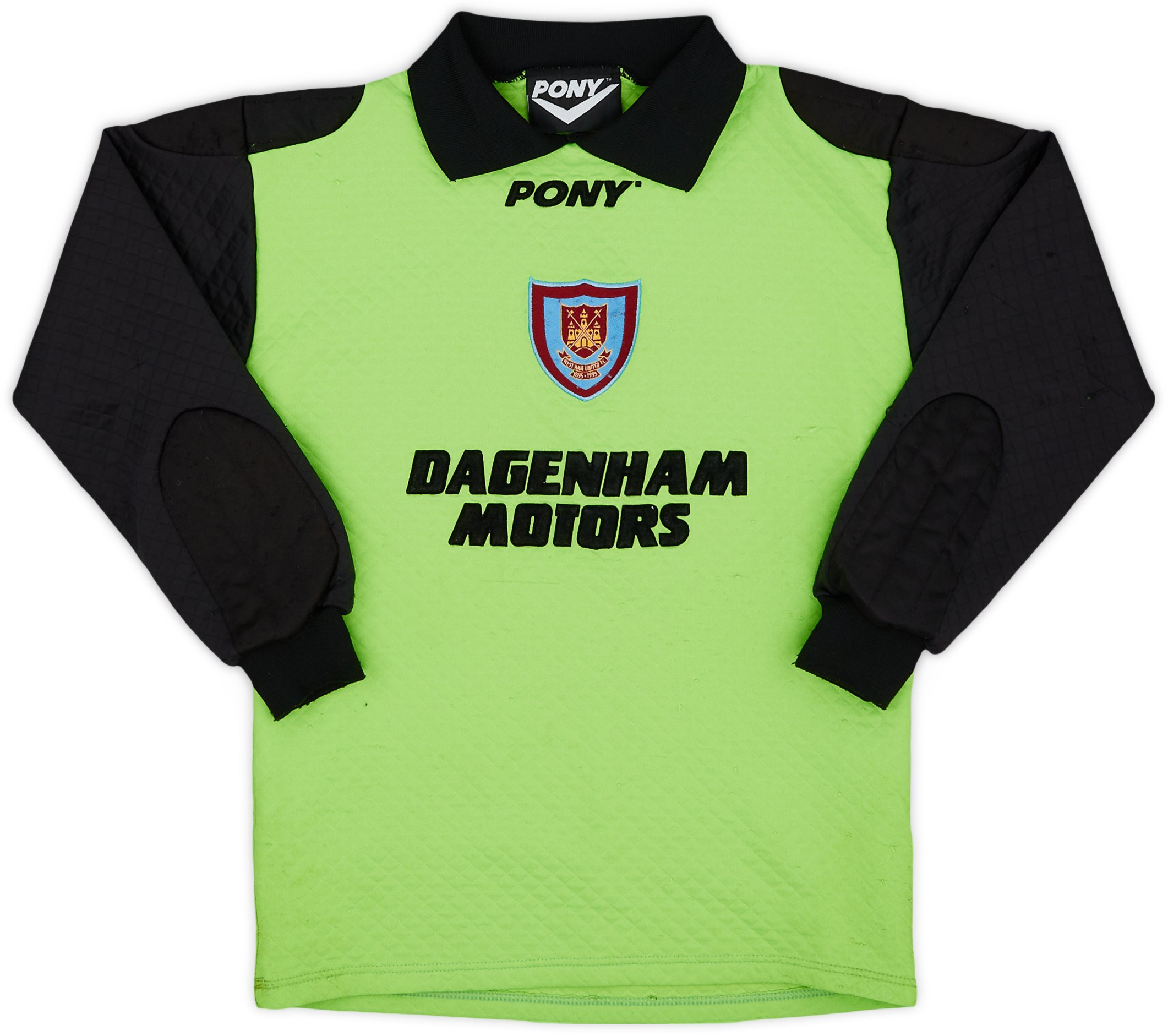 1995-96 West Ham GK Shirt - 6/10 - (L.Boys) 1995-96 West Ham GK Shirt - 6/10 - (L.Boys)