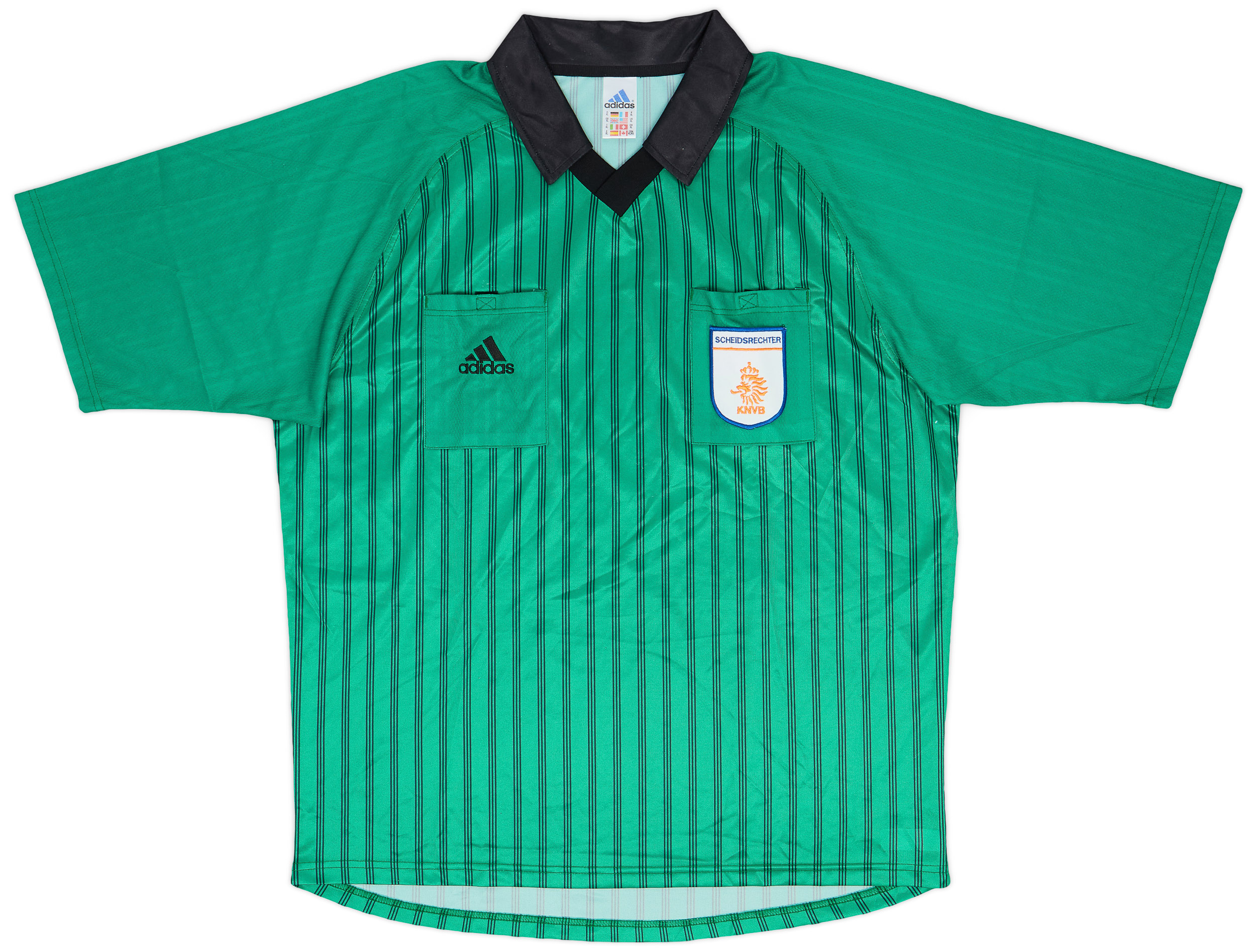 1990s Netherlands adidas Referee Shirt - 9/10 - (XL)