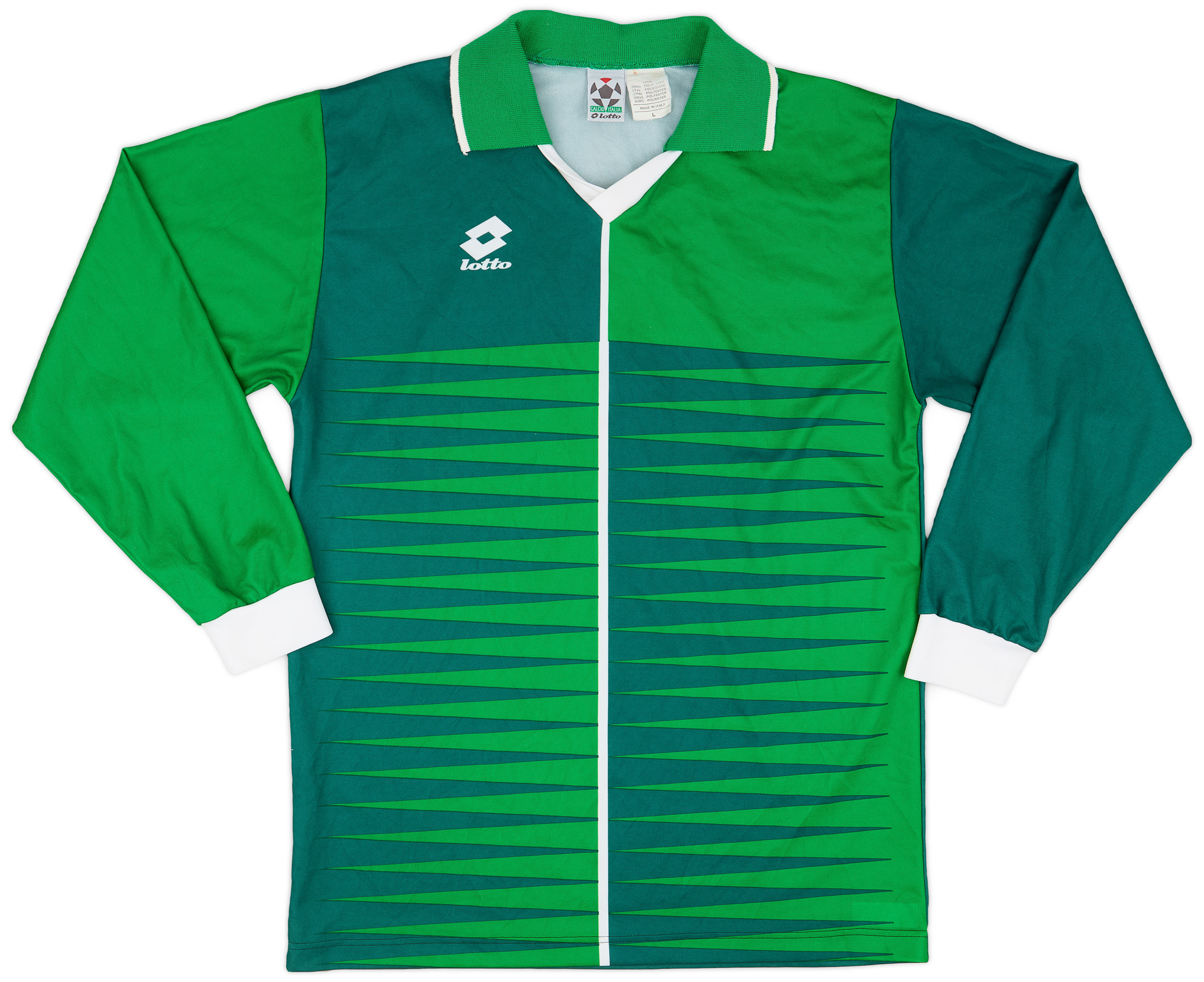 2000s Lotto Template L/S Shirt #6 - 7/10 - (L)