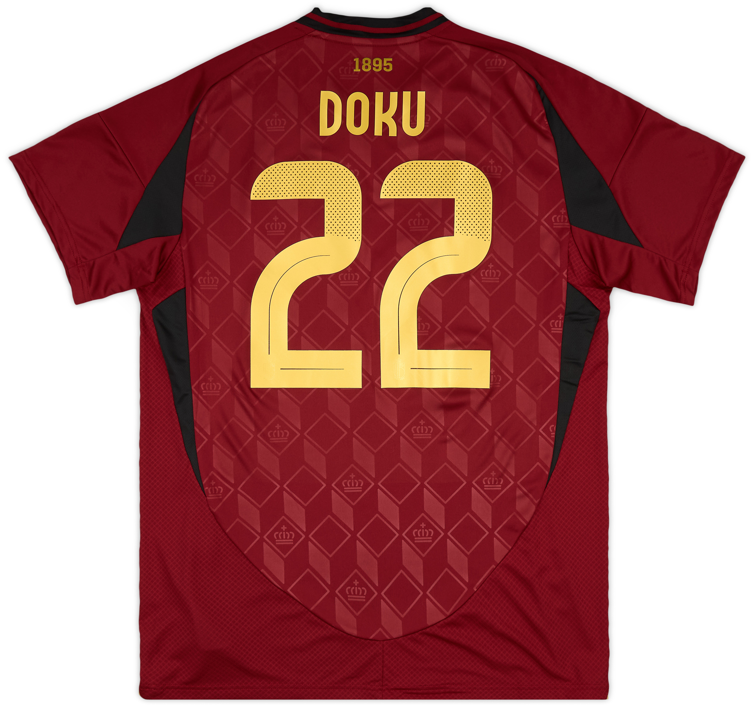 2024-25 Belgium Home Shirt Doku #22