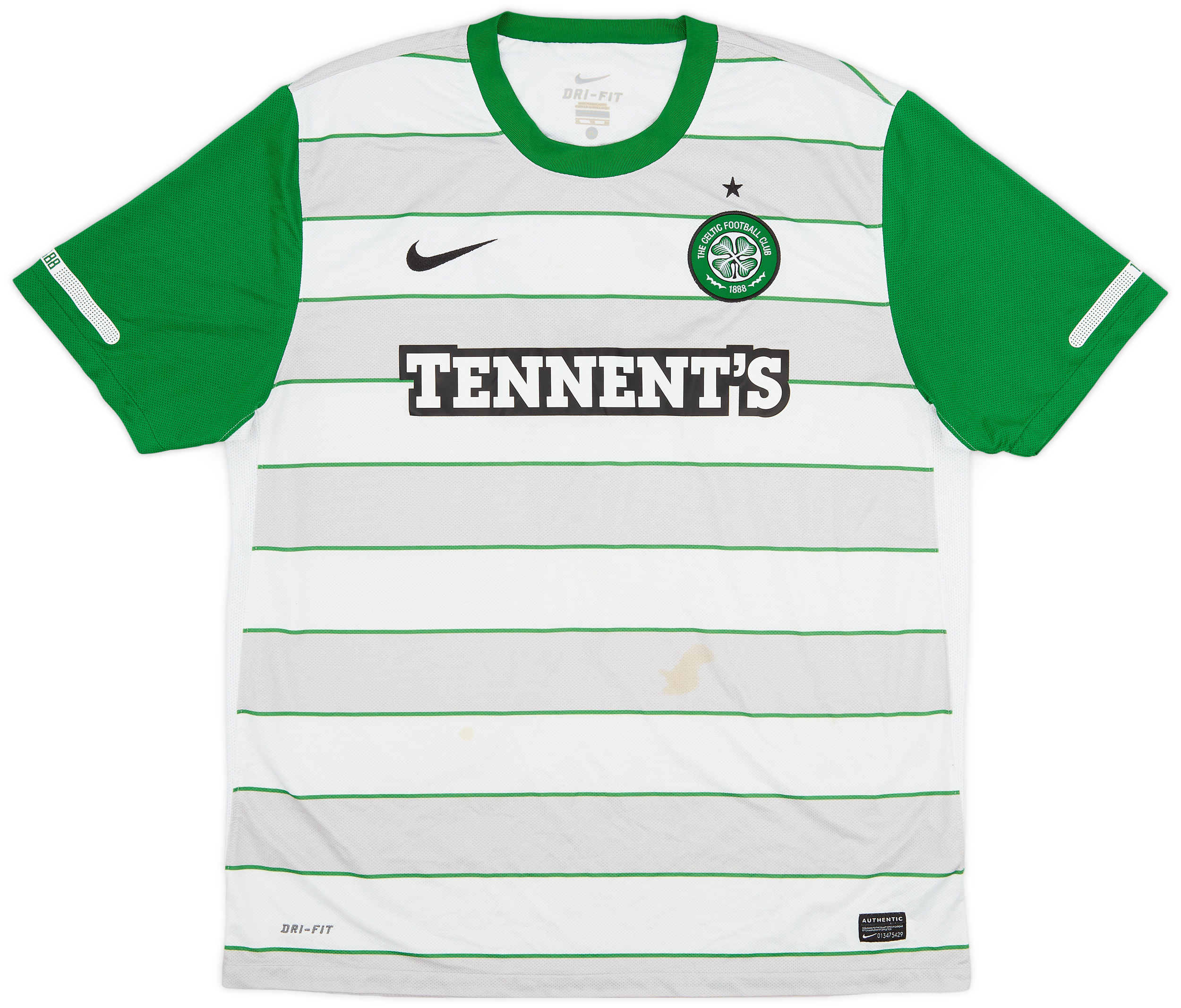 2011-12 Celtic Away Shirt - 5/10 - (XL)