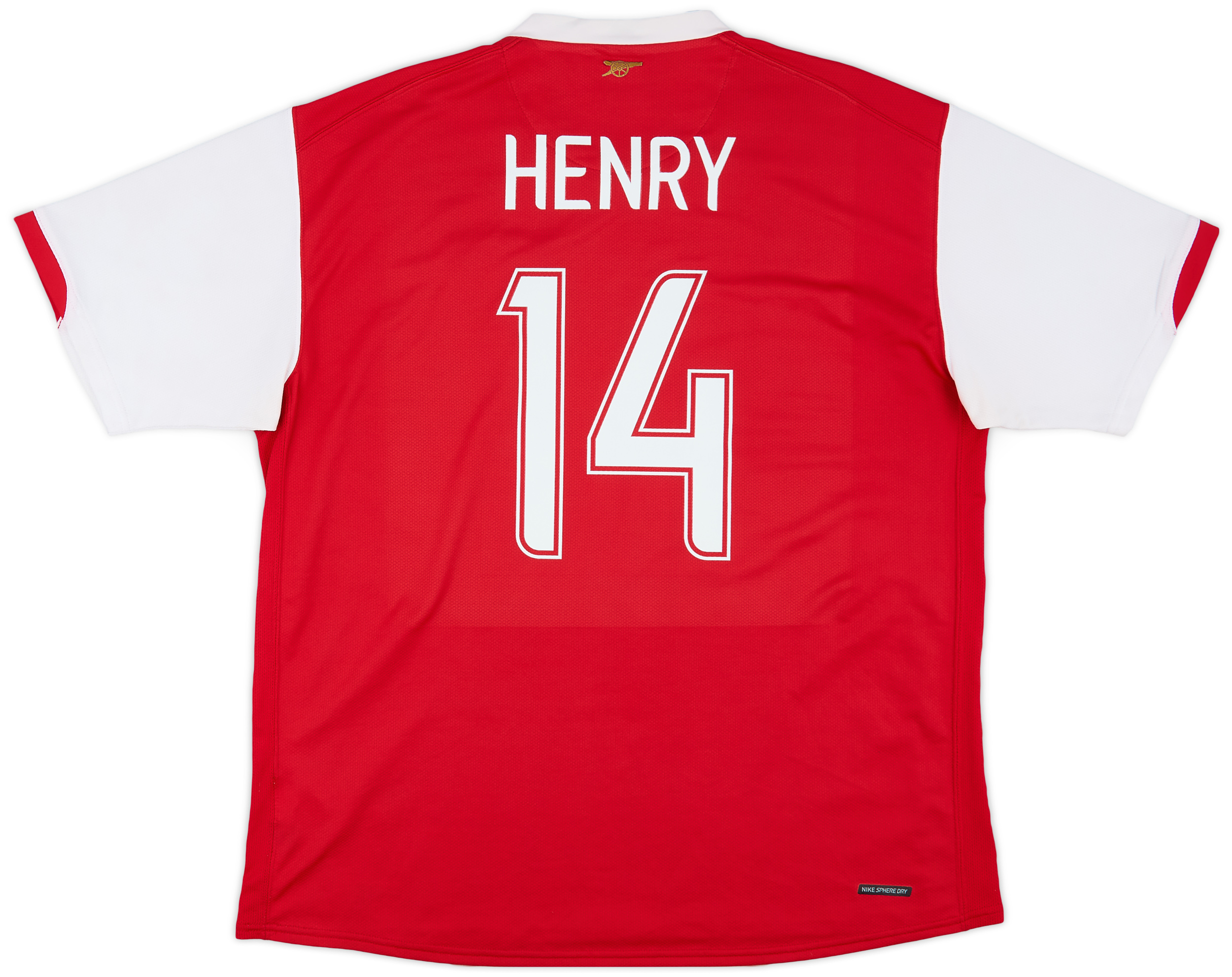 2006-08 Arsenal Home Shirt Henry #14 - 7/10 - (XXL)