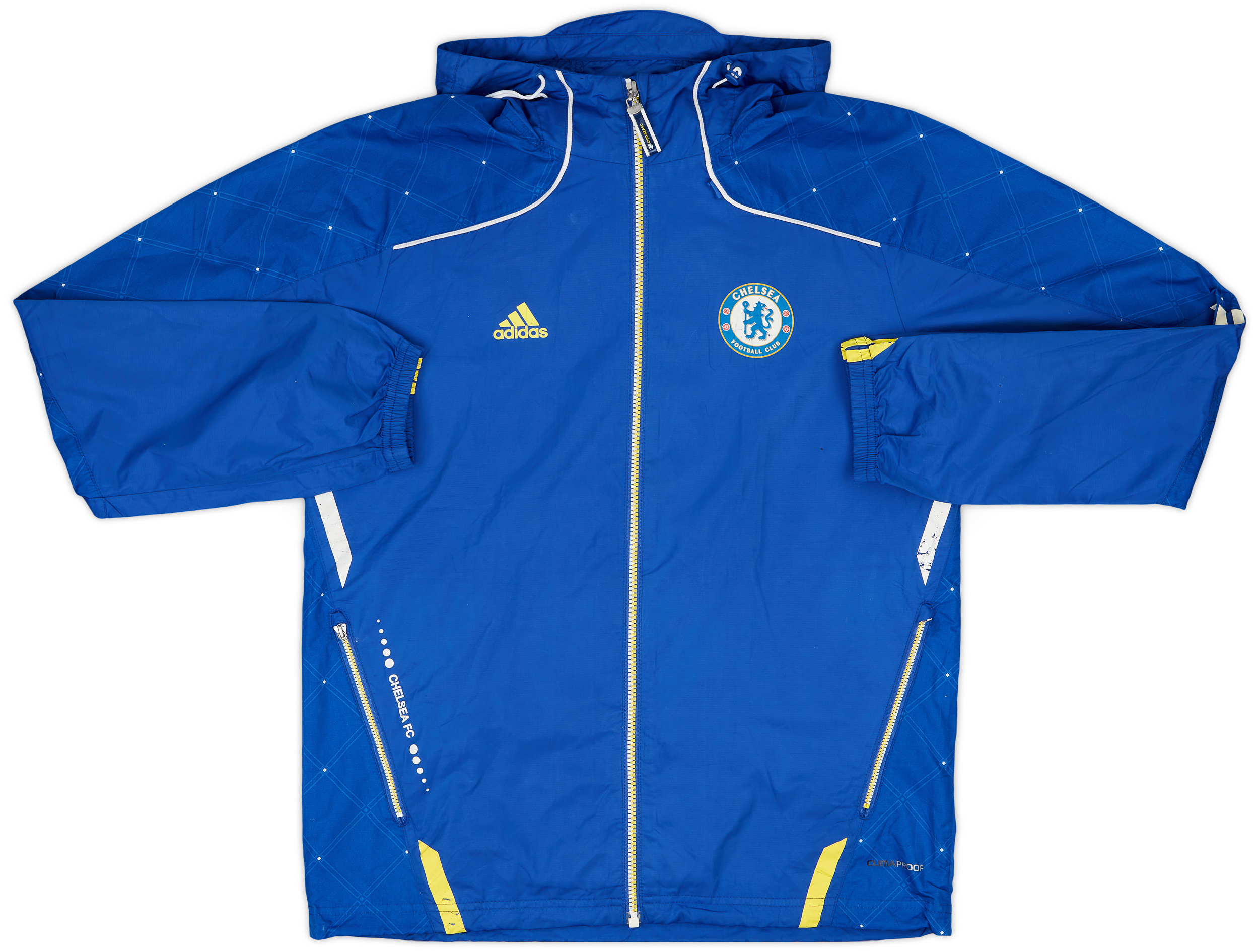 2010-11 Chelsea adidas Hooded Track Jacket - 5/10 - (M)