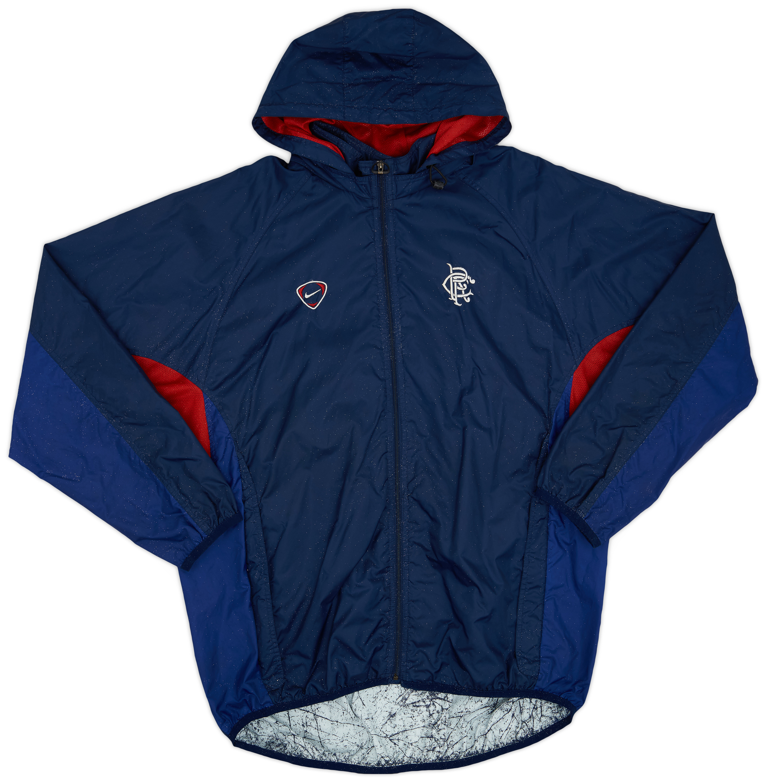2000-01 Rangers Nike Rain Jacket - 4/10 - (XL)