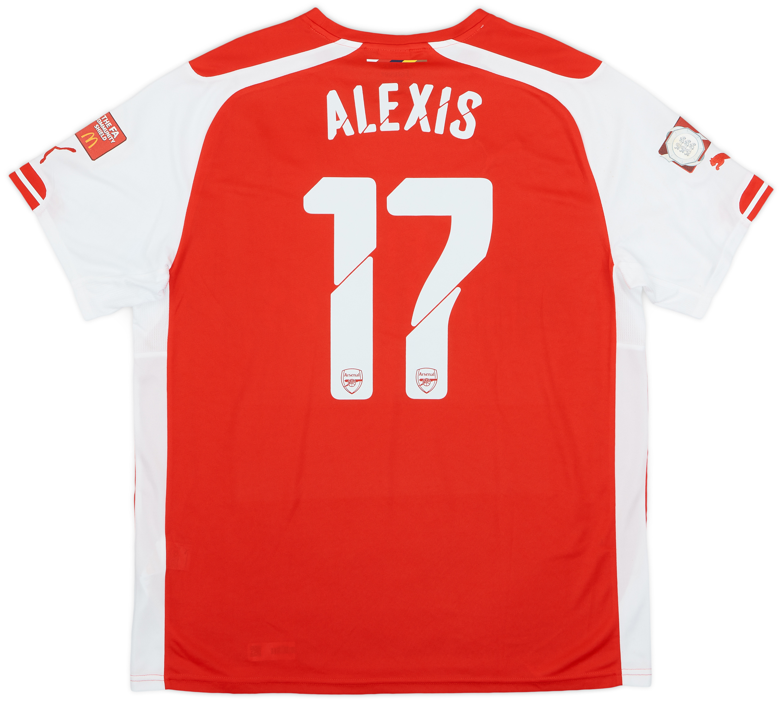 2014-15 Arsenal Home Shirt Alexis #17 (XL)