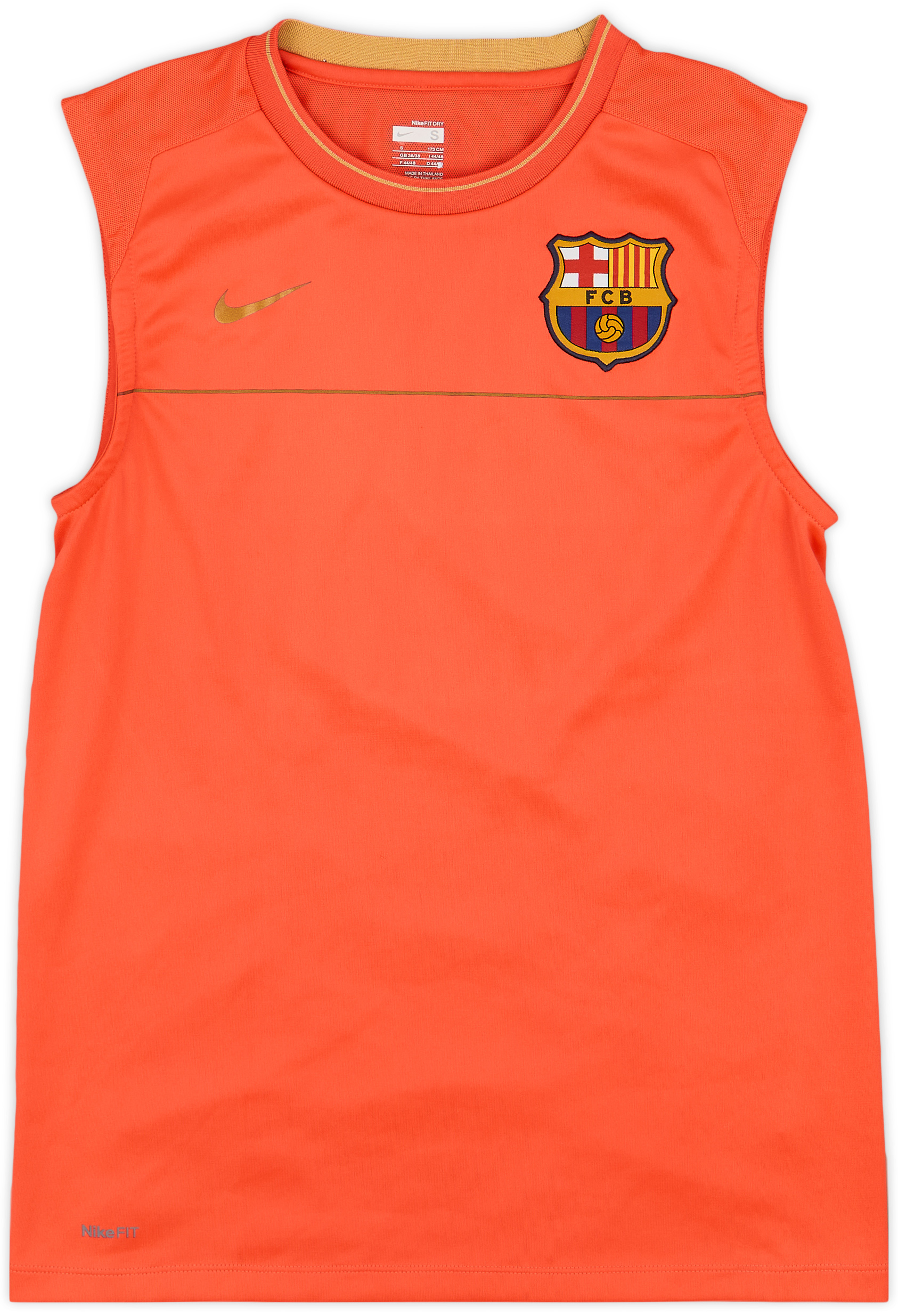 2008-09 Barcelona Nike Training Vest - 5/10 - (S)