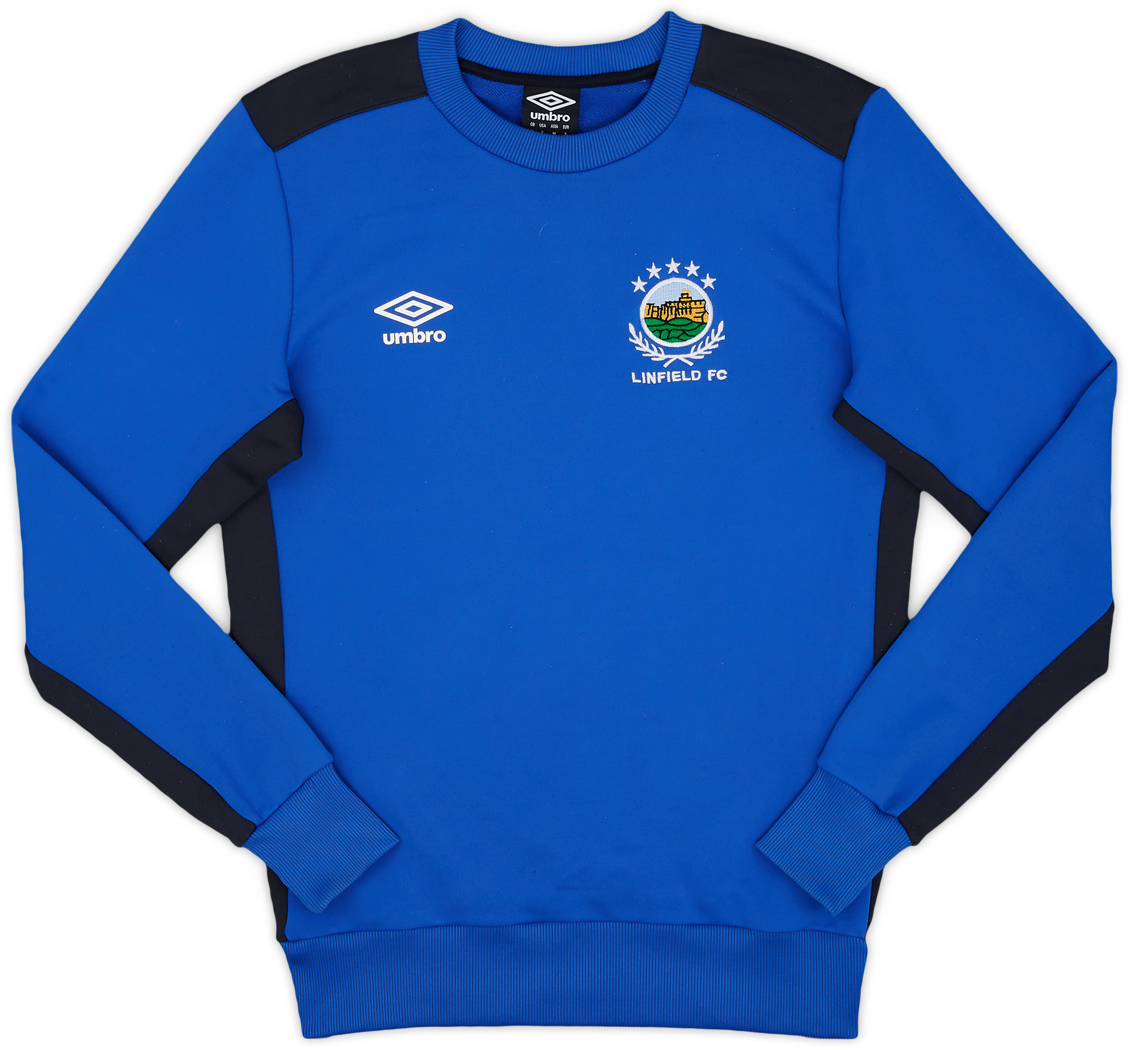 2017-18 Linfield Umbro Sweat Top - 9/10 - (S)