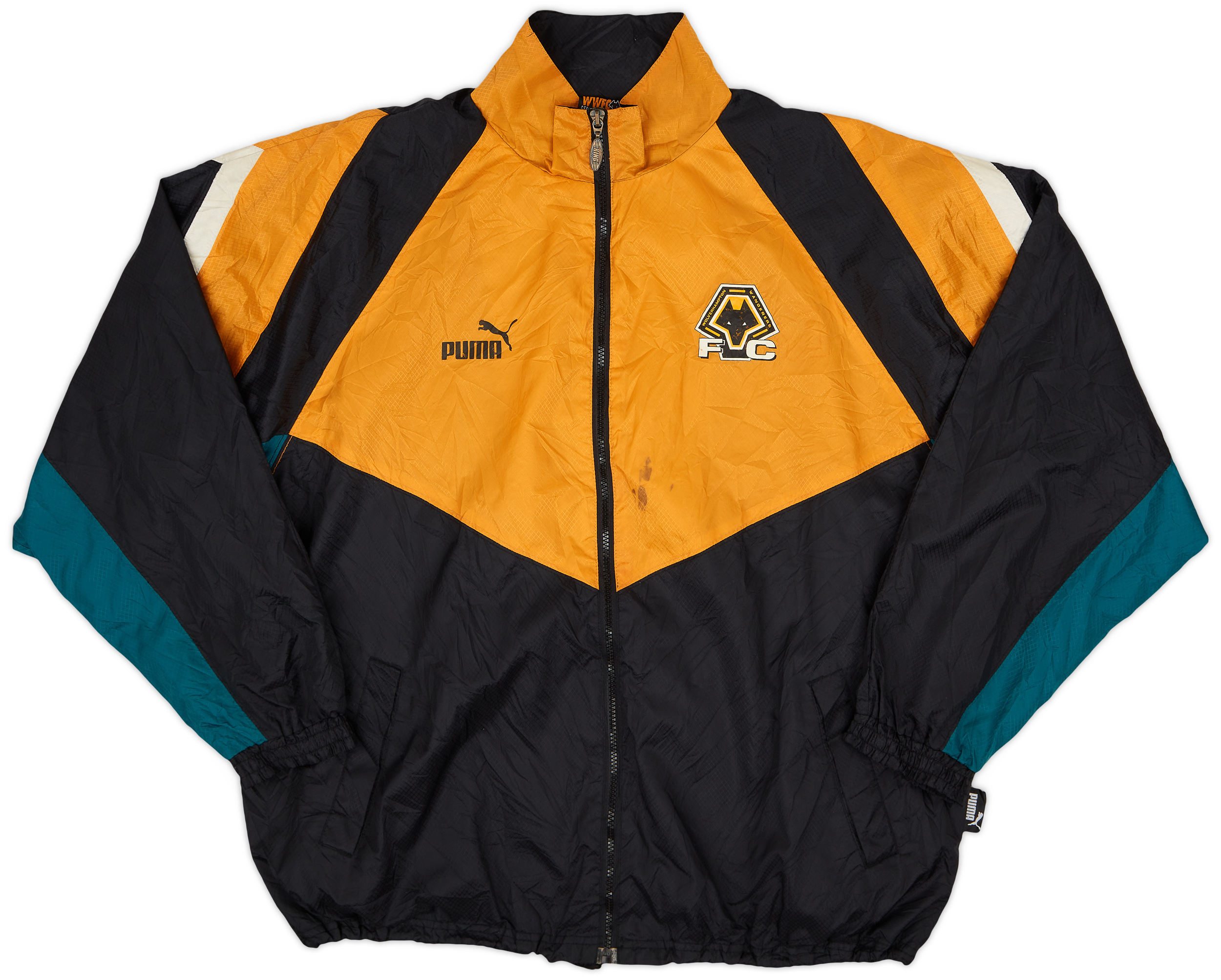 1996-97 Wolves Puma Track Jacket - 5/10 - (L)