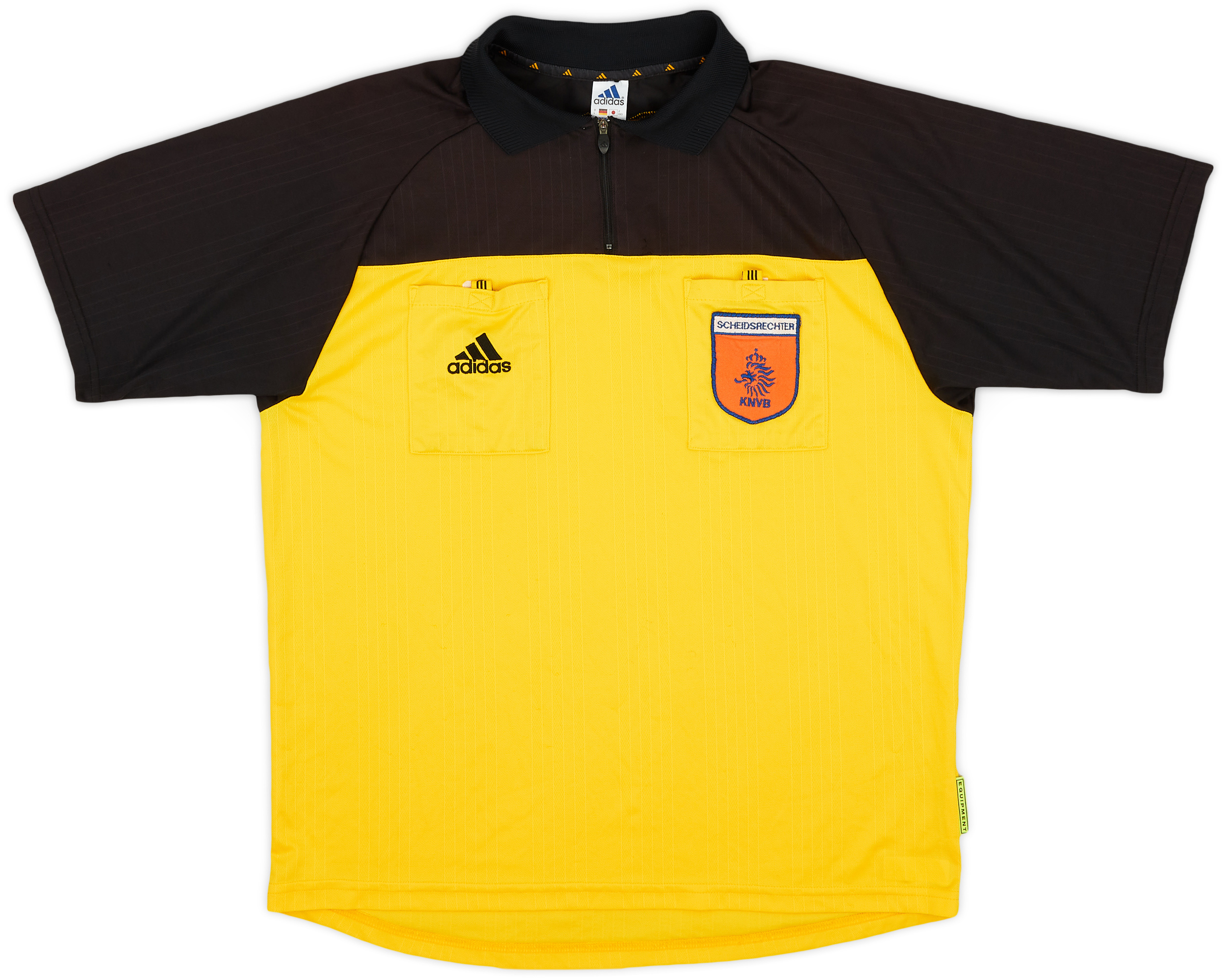 1990s Dutch FA adidas Referee Shirt - 8/10 - (XL)
