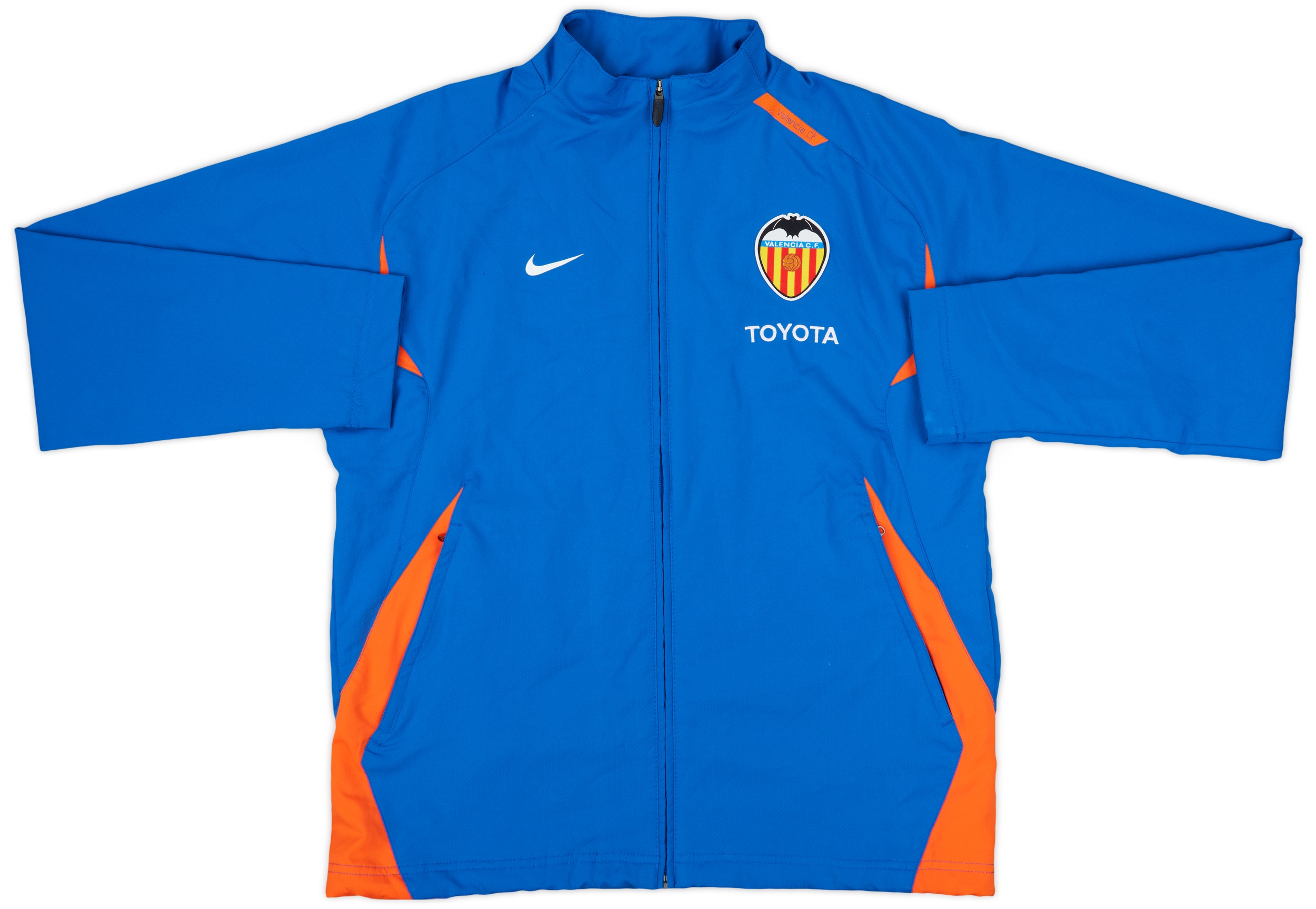 2007-08 Valencia Nike Track Jacket - 10/10 - (L)