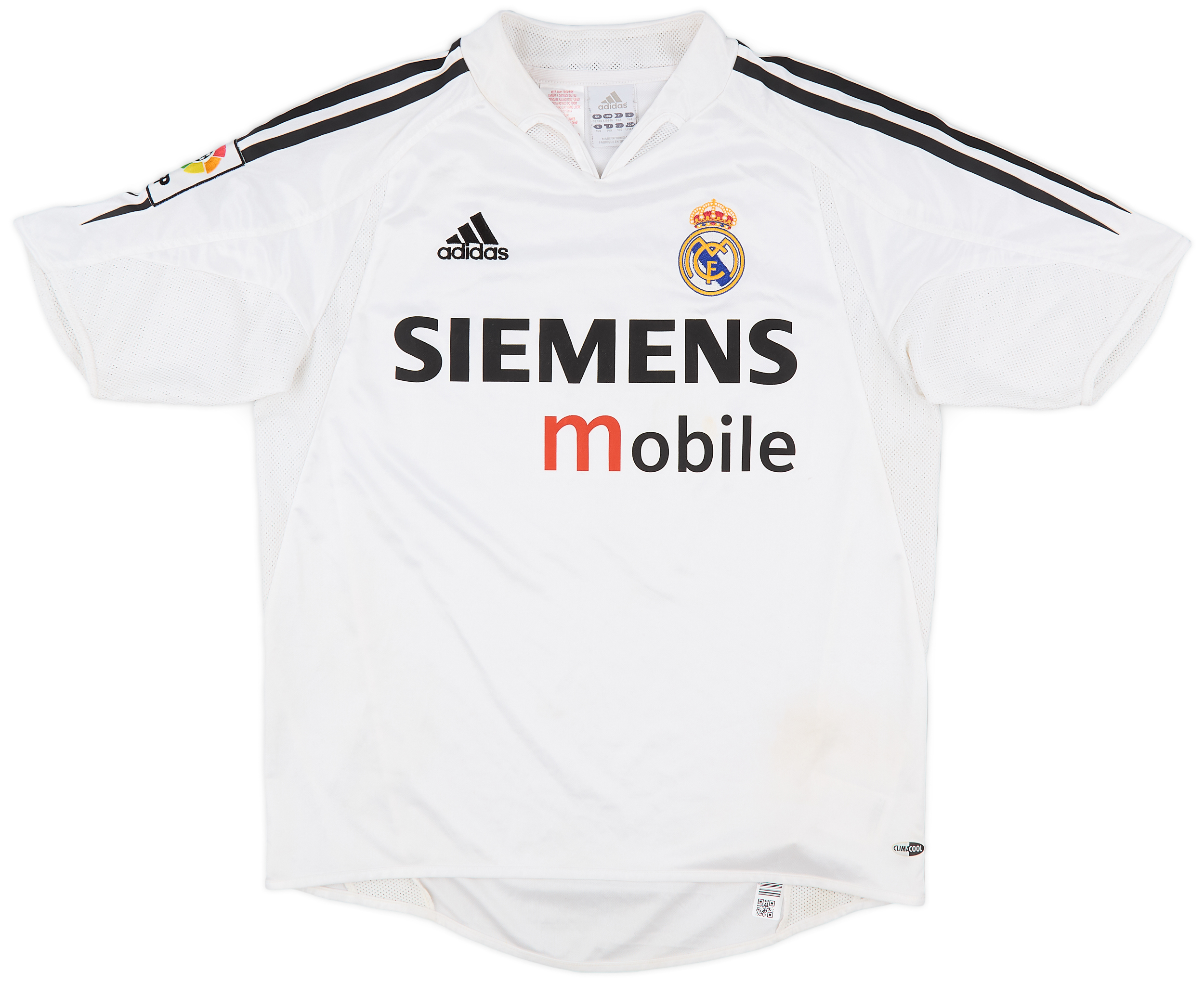2004-05 Real Madrid Home Shirt - 8/10 - (L.Boys)