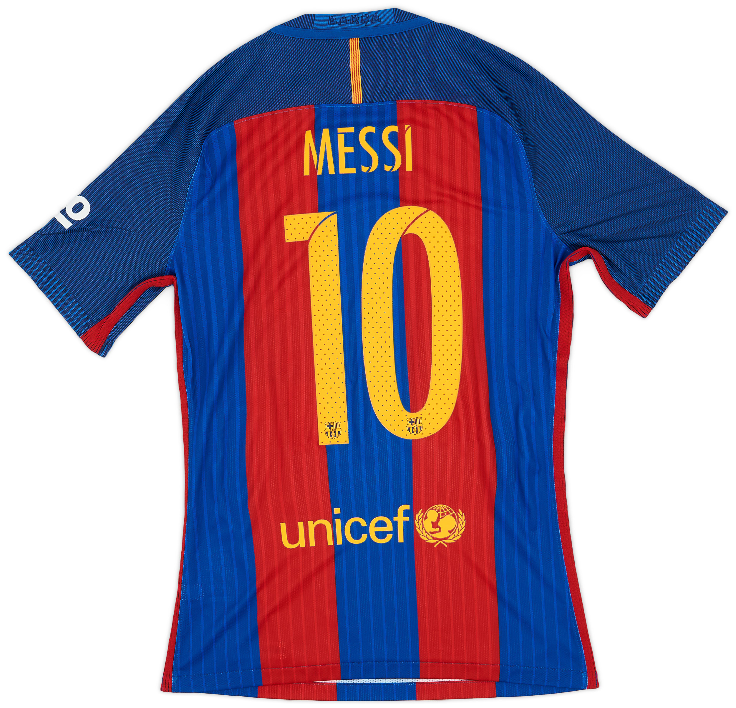 2016-17 Barcelona Authentic Home Shirt Messi #10 (M)