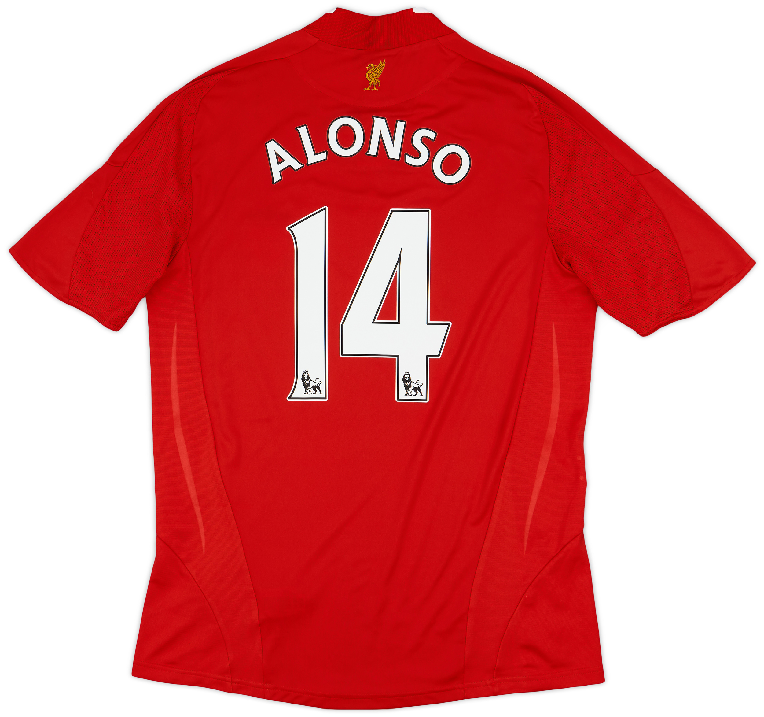 2008-10 Liverpool Home Shirt Alonso #14 - 8/10 - (M)
