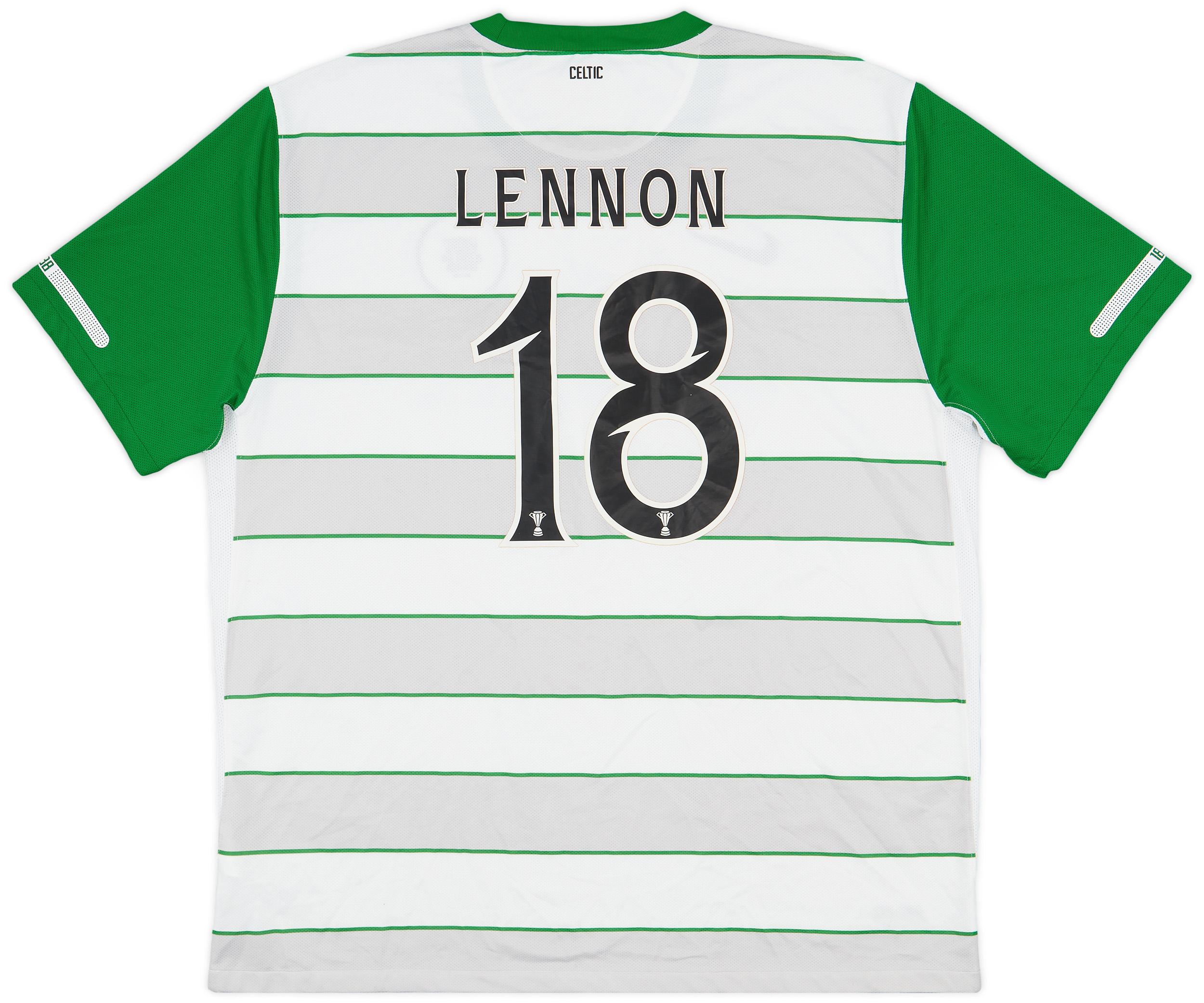 2011-12 Celtic Away Shirt Lennon #18 - 5/10 - (XXL)
