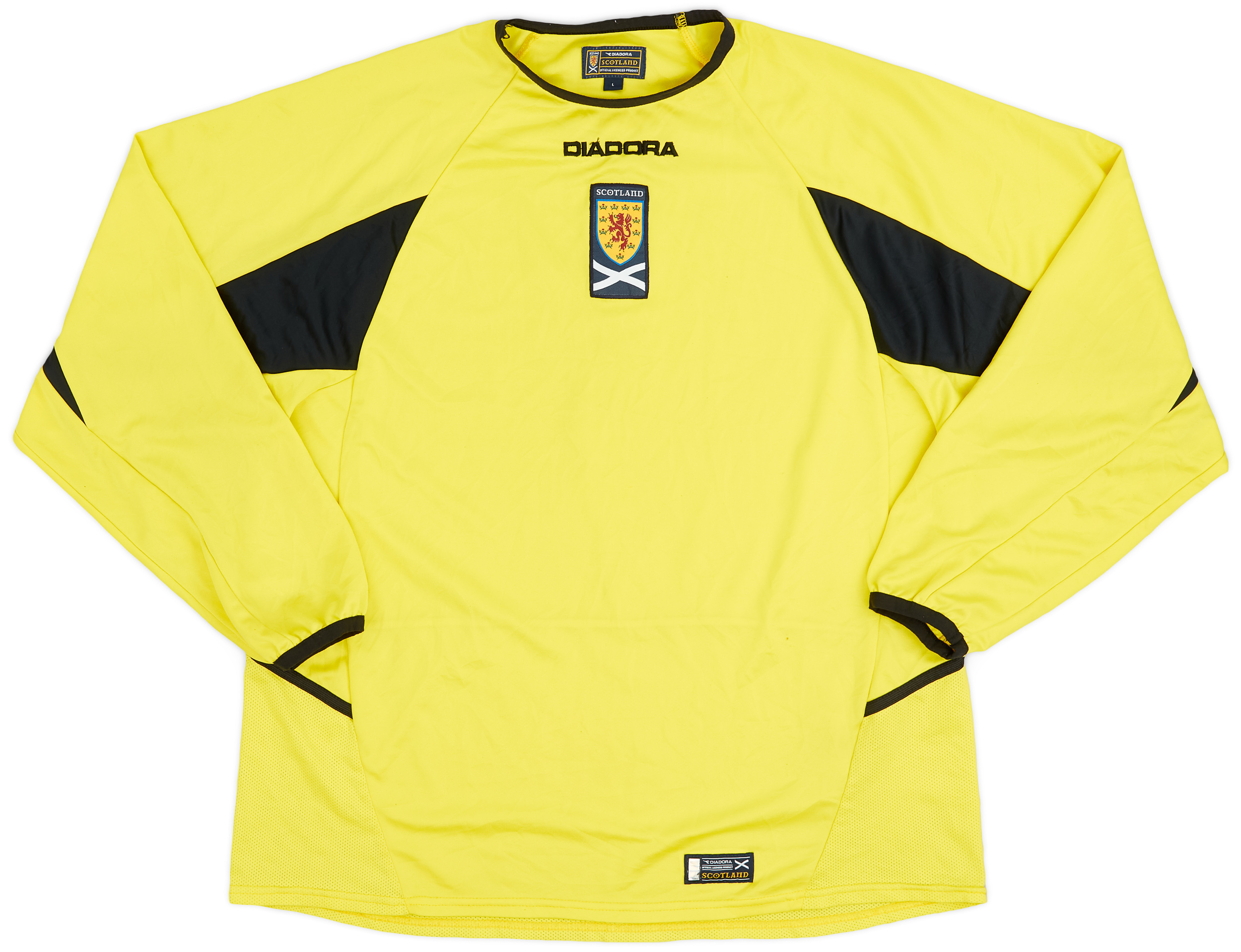 2003-04 Scotland GK Shirt - 7/10 - (L)