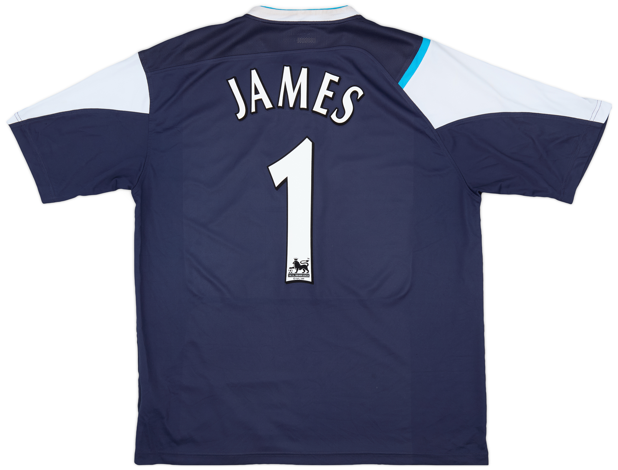 2005-06 Manchester City Away Shirt James #1 - 7/10 - (XL)