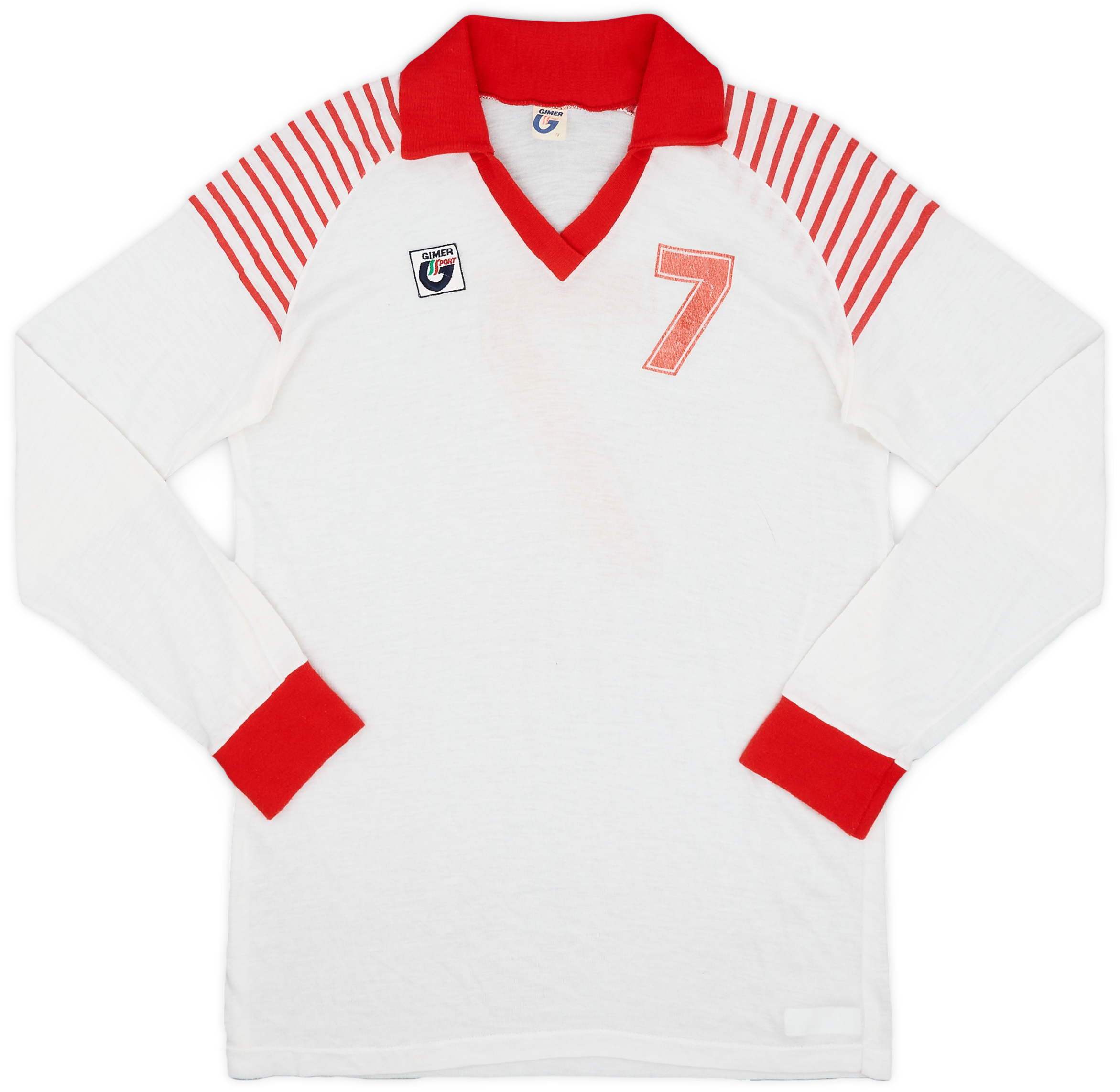 1980s Gimer Sport Template L/S Shirt #7 - 8/10 - (L)
