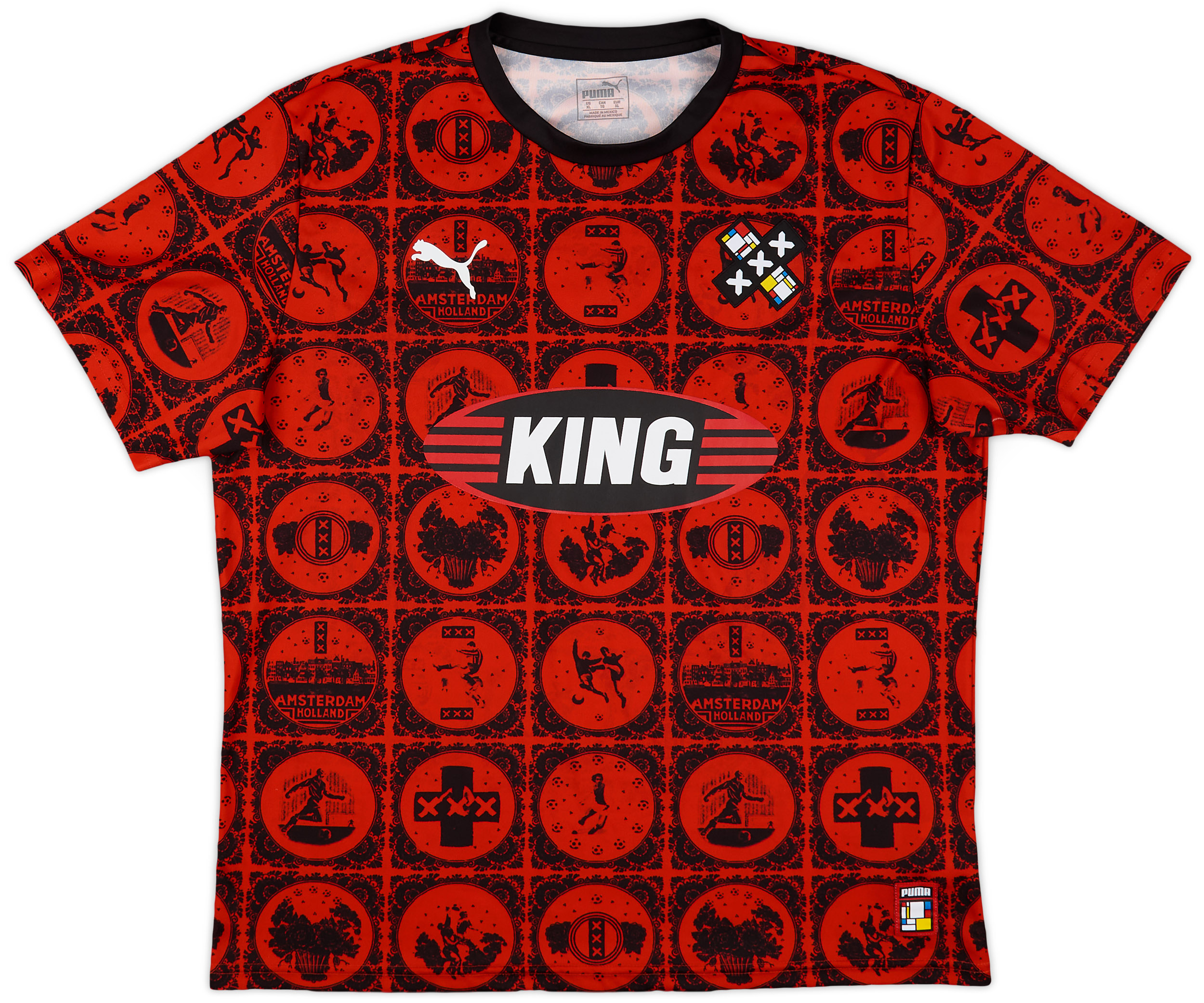 2019-20 Puma Amsterdam Influence Shirt #7 - 9/10 - (XL)