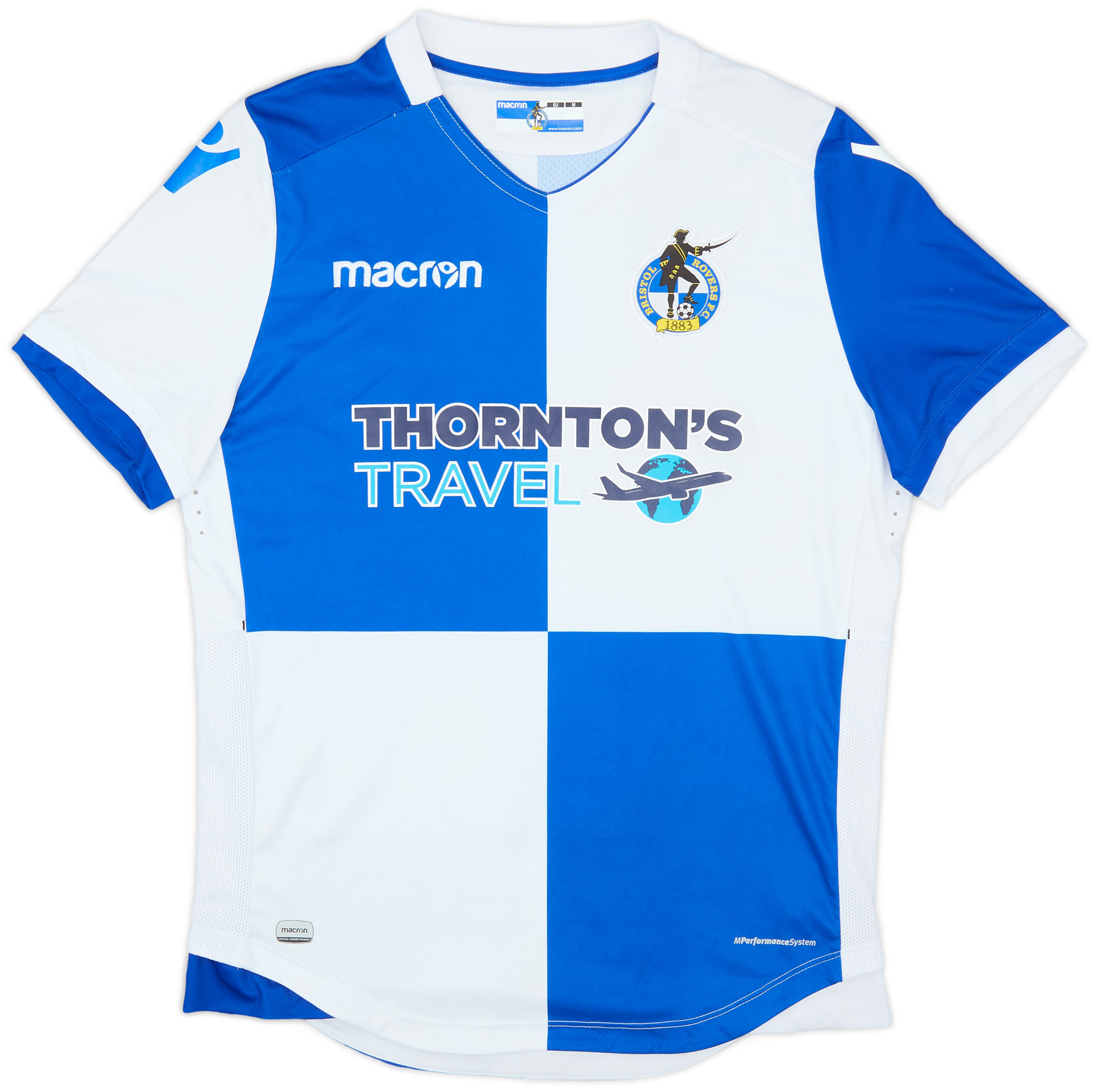 2017-18 Bristol Rovers Home Shirt - 7/10 - (M)
