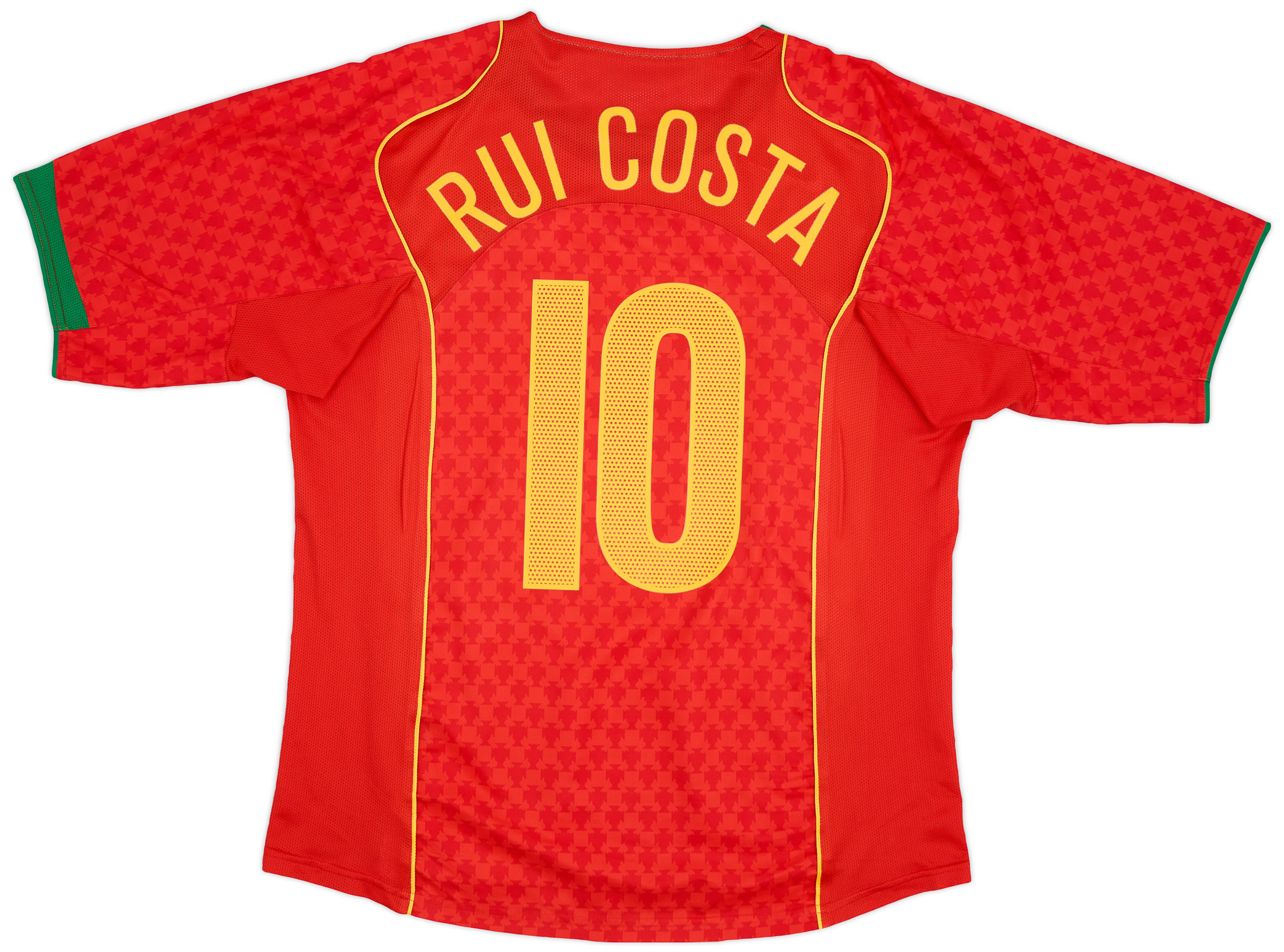 2004-06 Portugal Home Shirt Rui Costa #10 - 9/10 - (L)