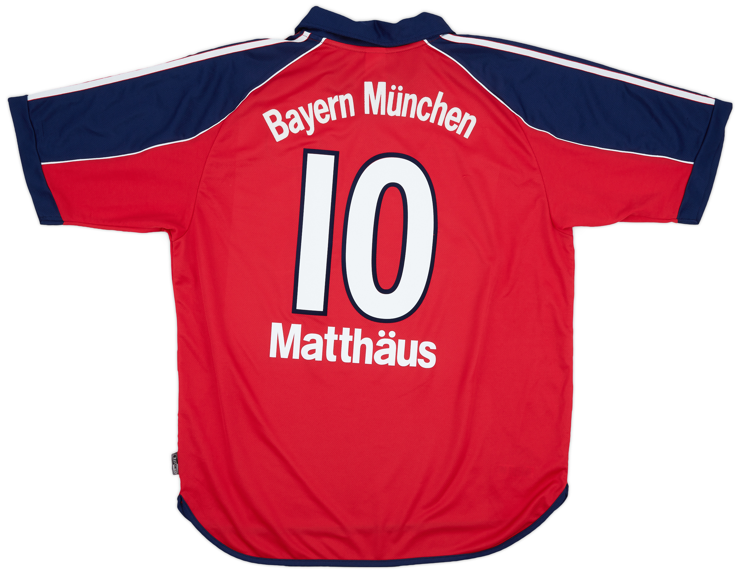 1999-01 Bayern Munich Home Shirt Matthaus #10 - 8/10 - (XL)