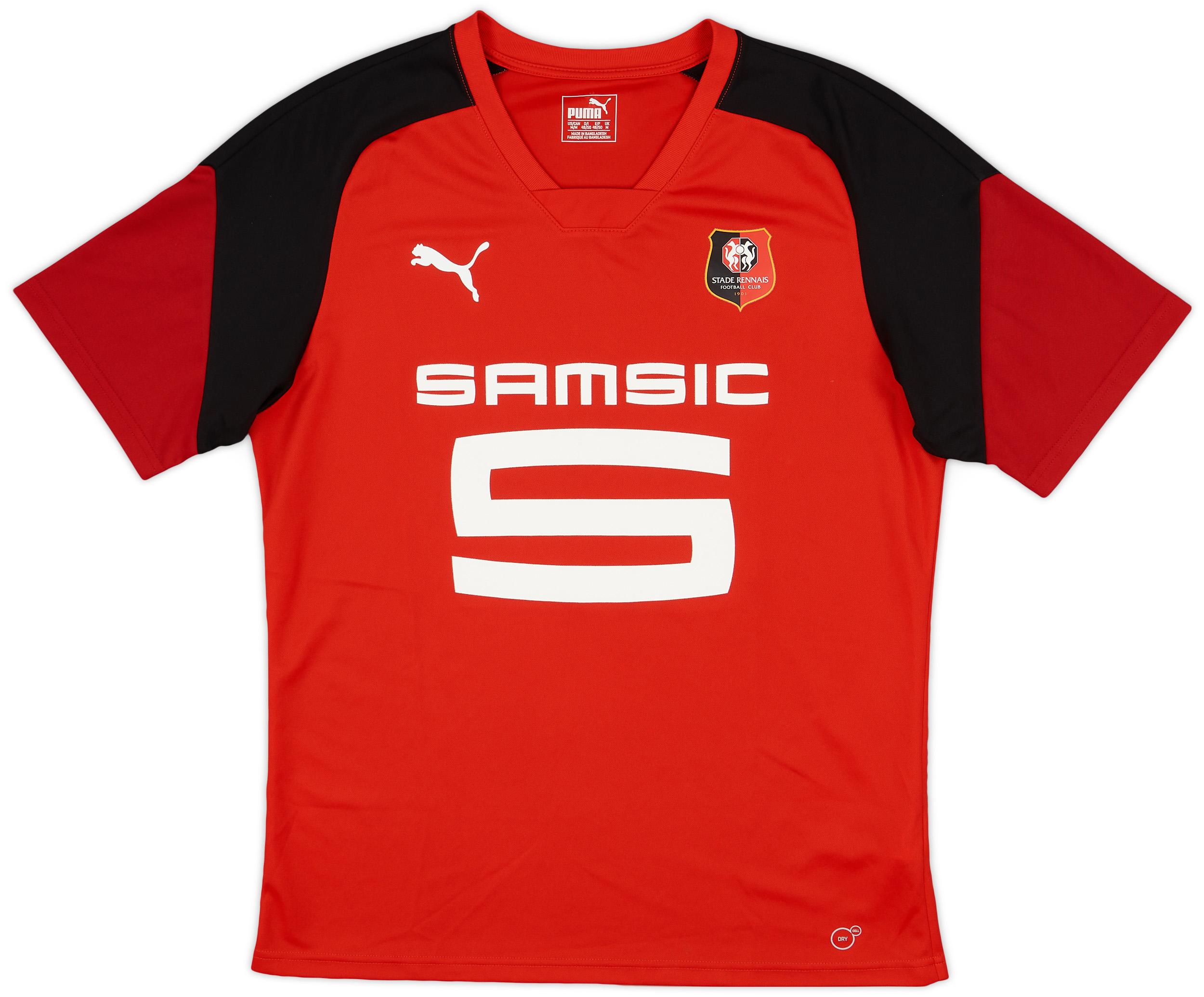 2017-18 Stade Rennais Puma Training Shirt - 9/10 - (M)