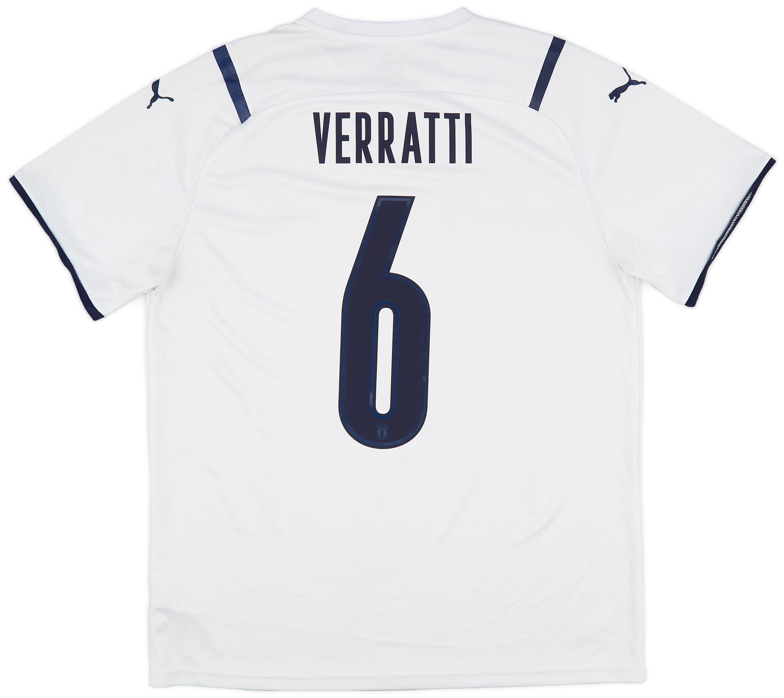 2021 Italy Away Shirt Verratti #6 - 6/10 - (XXL)