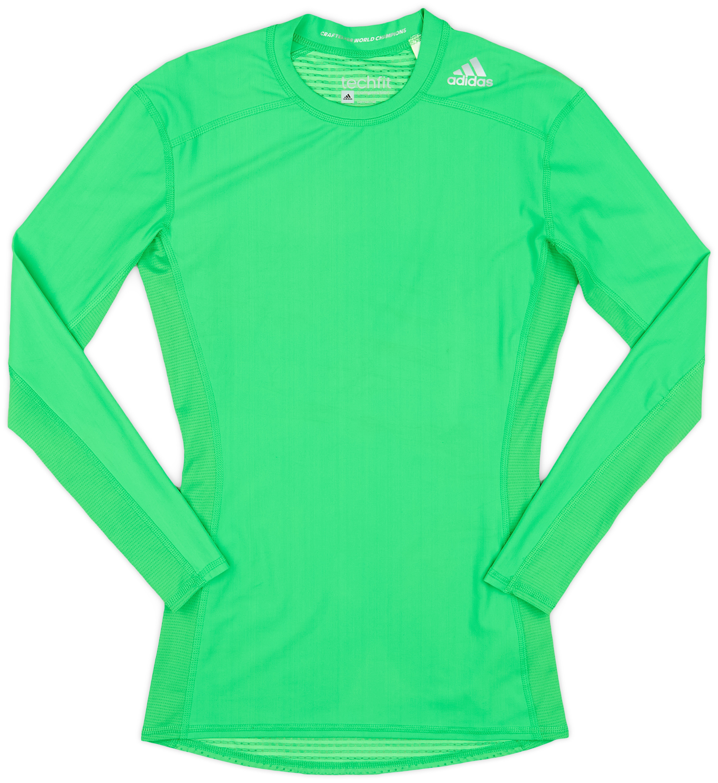 2016-17 adidas TechFit Compression L/S Baselayer - 7/10 - (L)