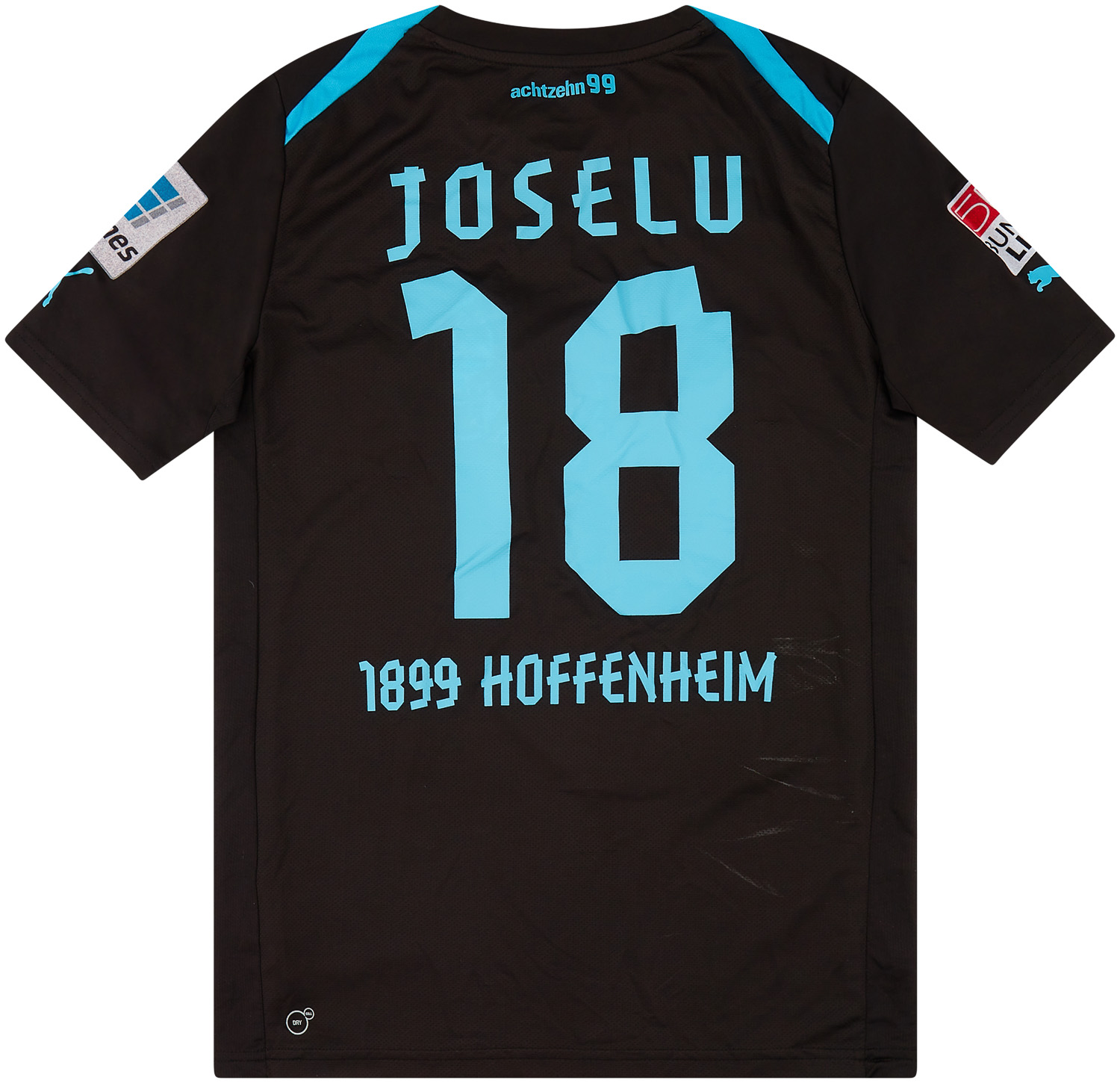 2012-13 Hoffenheim Match Issue Away Shirt Joselu #18