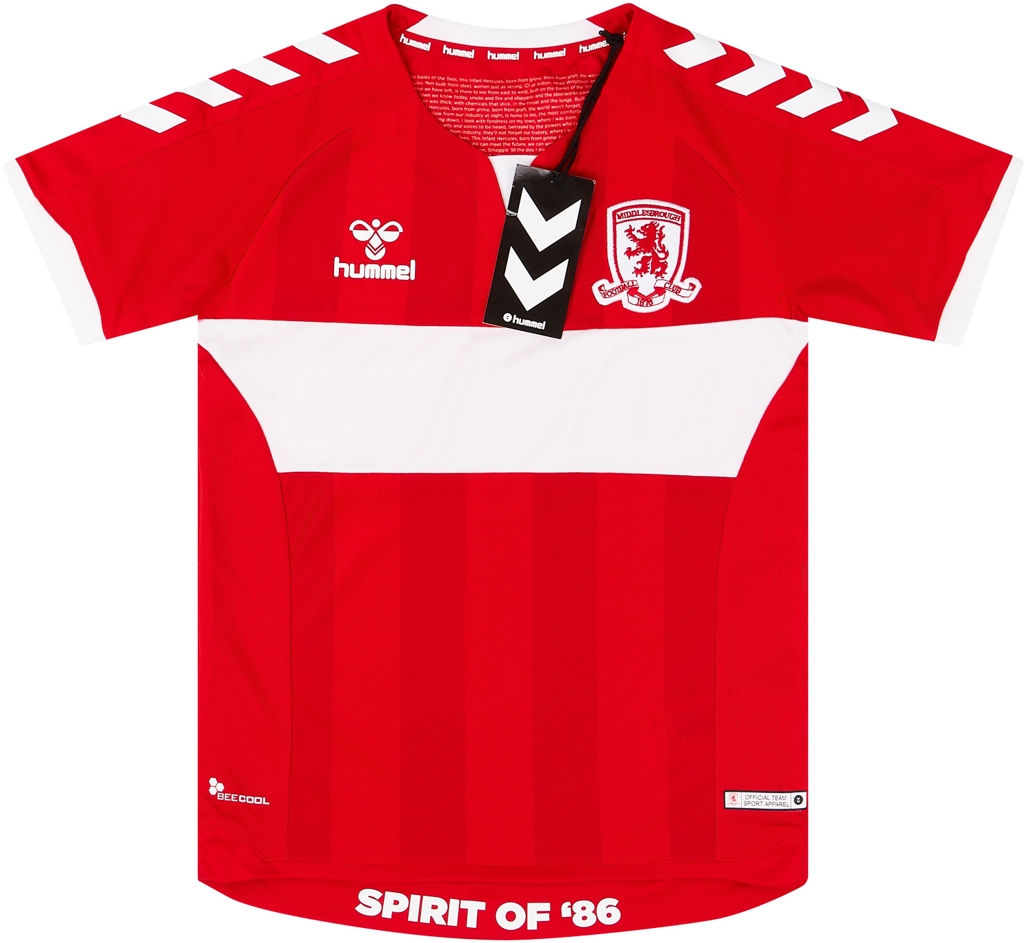 2018-19 Middlesbrough Home Shirt KIDS