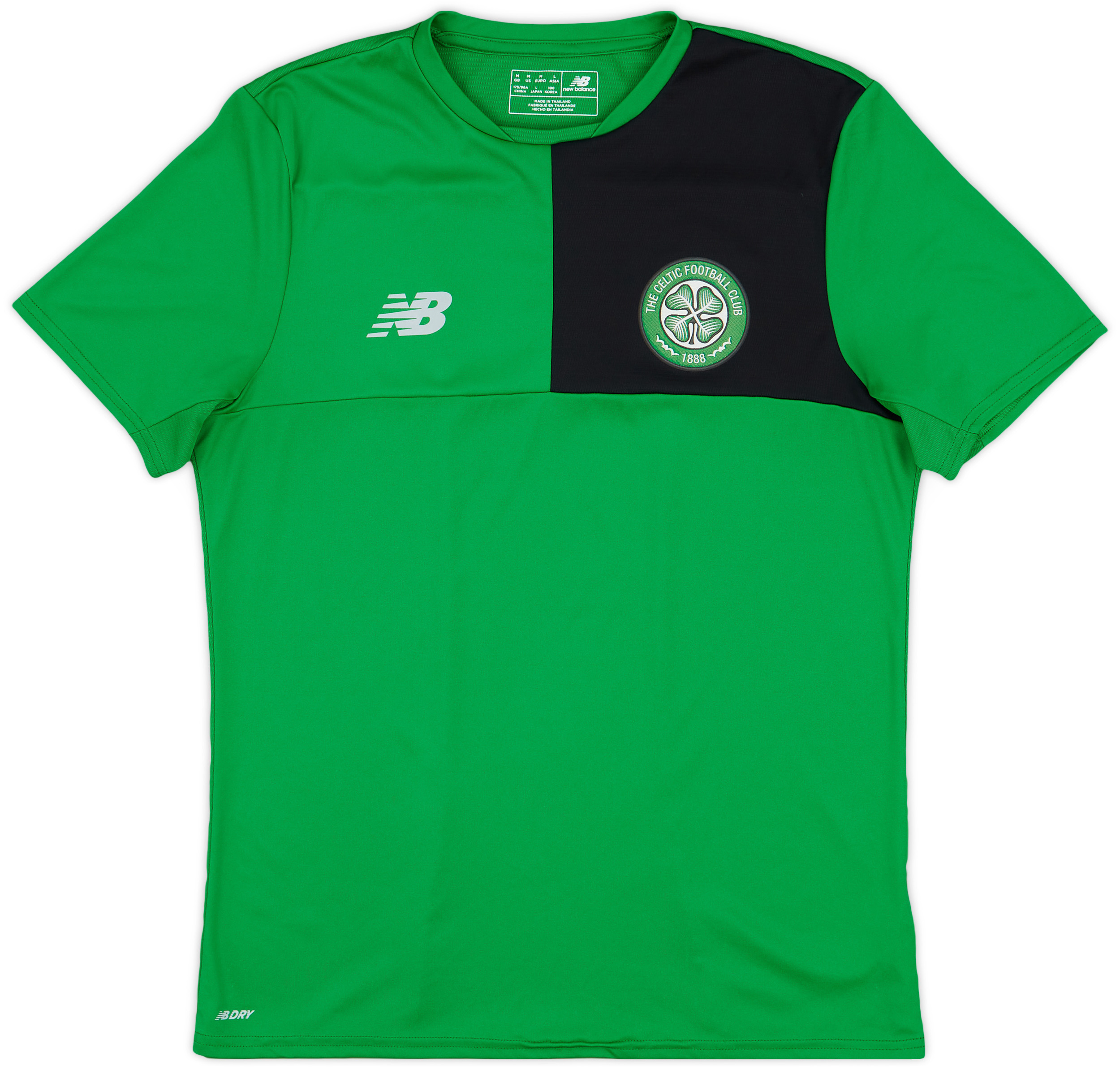 2016-17 Celtic New Balance Training Shirt - 9/10 - (M)