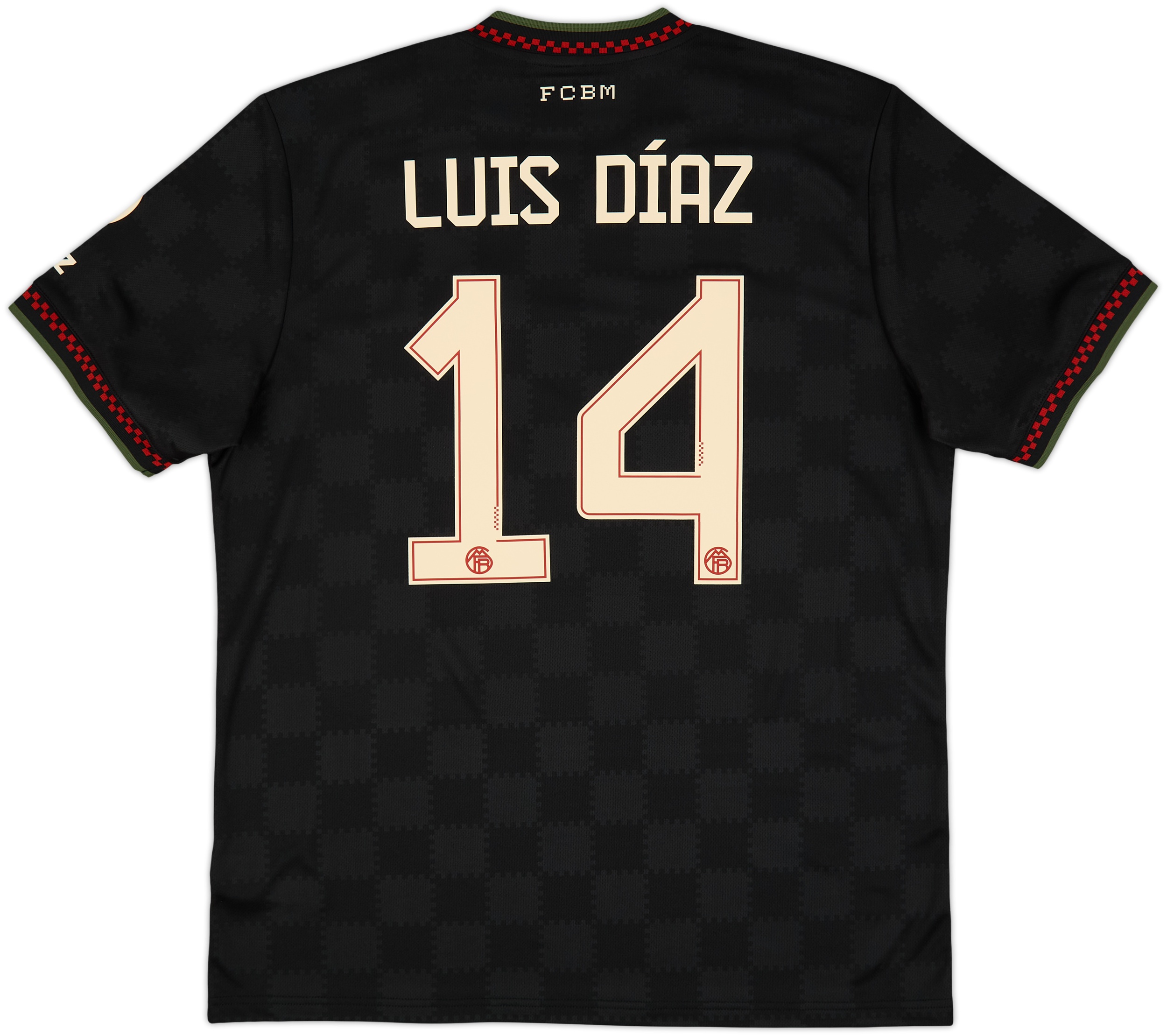 2025-26 Bayern Munich Third Shirt Luis Diaz #14