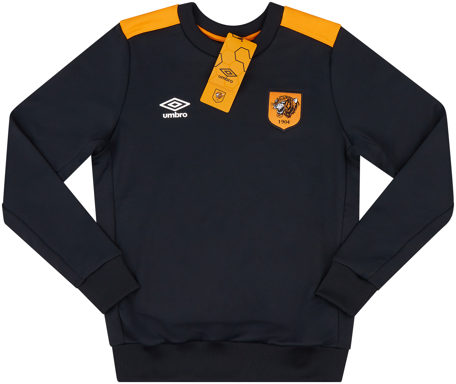 2020-21 Hull City Umbro Training Sweat Top (M.Kids)